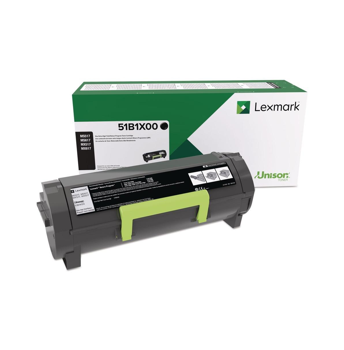 Click here for Lexmark 51B1X00 Unison 20 000 Page-Yield Extra Hig... prices