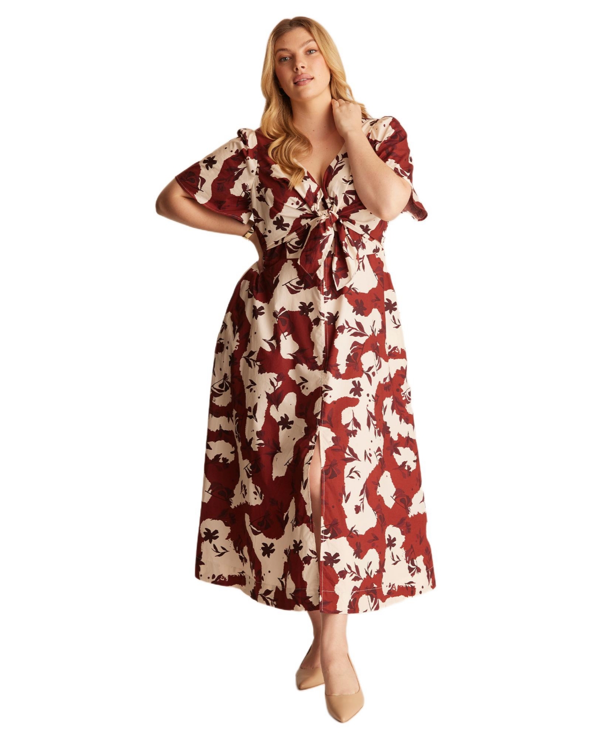 Click here for Estelle Womens Penelope Jacket - Maroon/cream prices