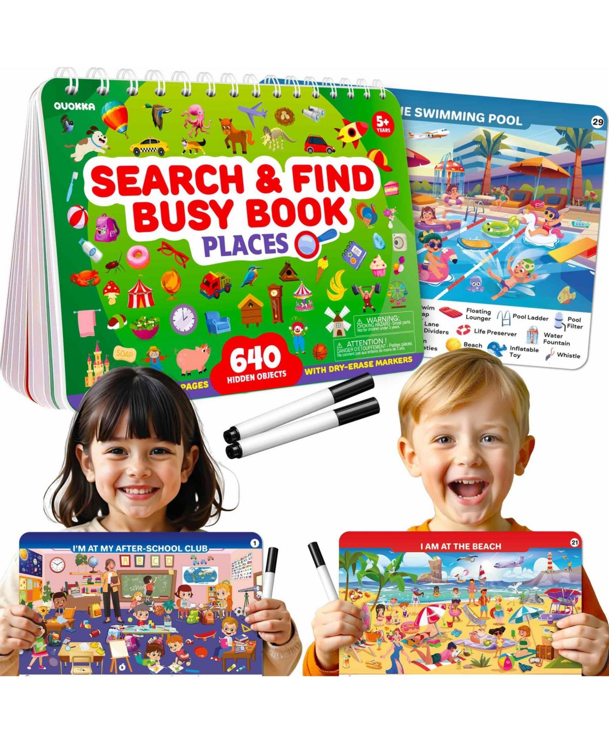 Click here for Quokka 3x100 Pcs Puzzles for Kids - Park  Wild Afr... prices