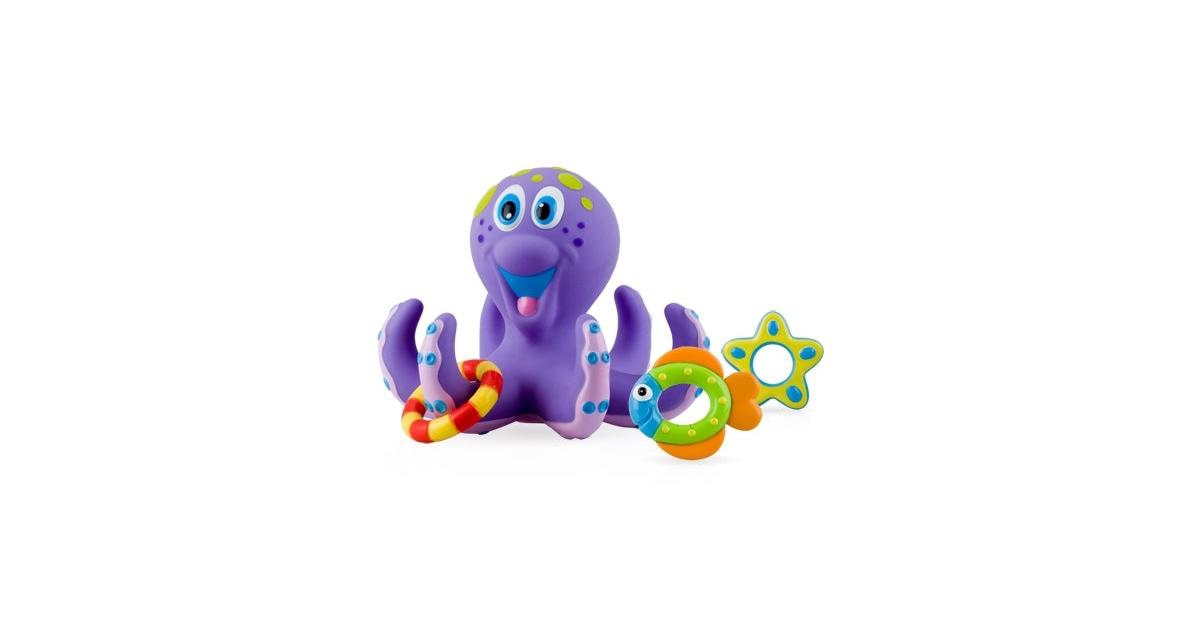 Click here for Nuby Floating Purple Octopus with 3 Hoopla Rings I... prices