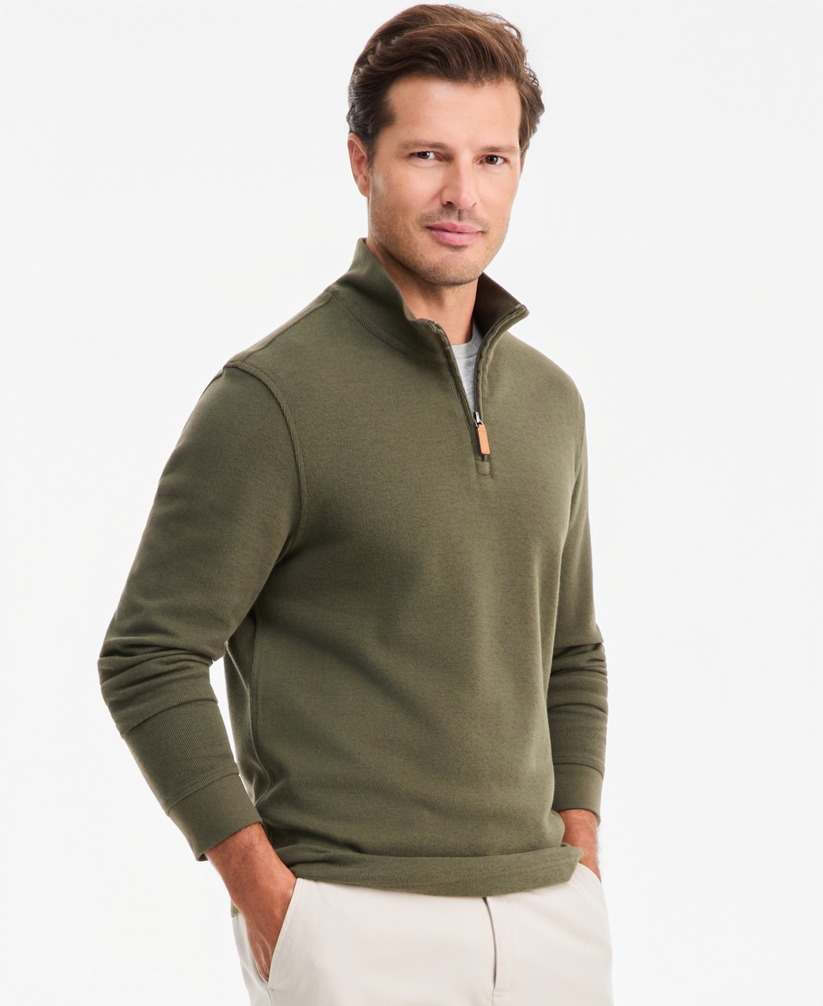 Click here for Club Room Mens Quarter-Zip Sweatshirt  Macys Exclu... prices