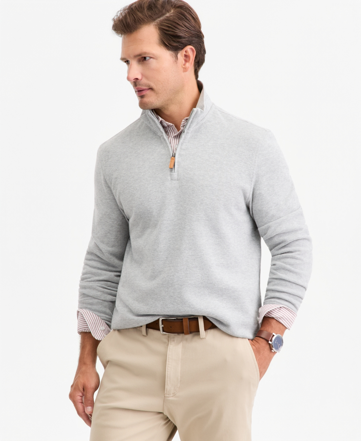 Click here for Club Room Mens Quarter-Zip Sweatshirt  Macys Exclu... prices