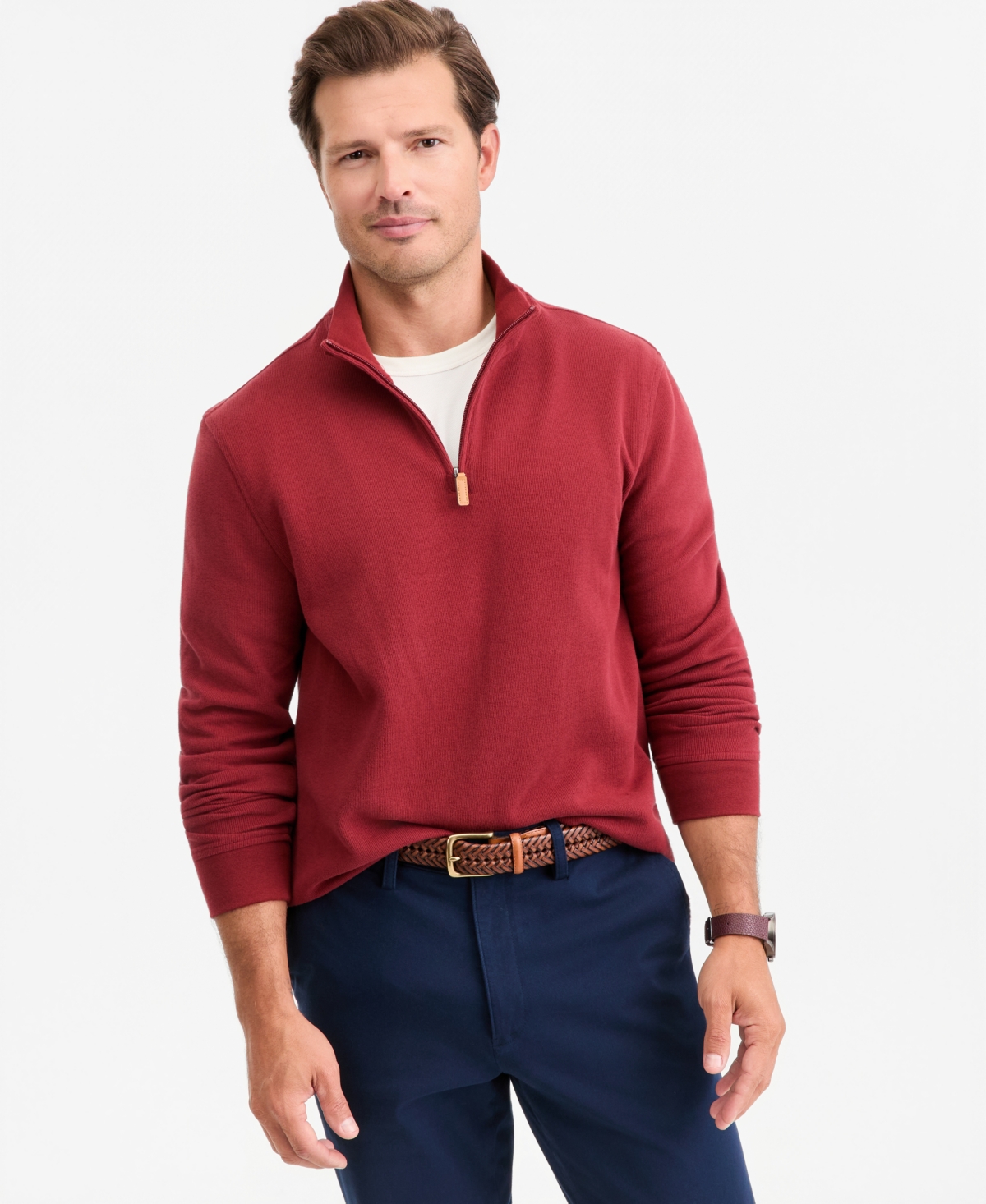 Click here for Club Room Mens Quarter-Zip Sweatshirt  Macys Exclu... prices
