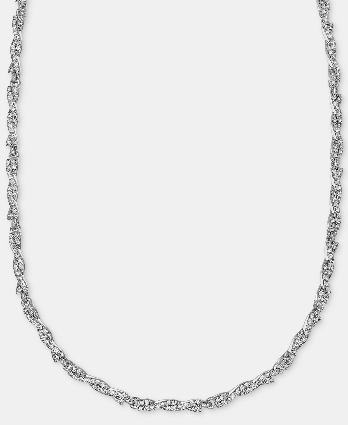 Click here for Givenchy Pave Twist Collar Necklace  16 + 3 extend... prices