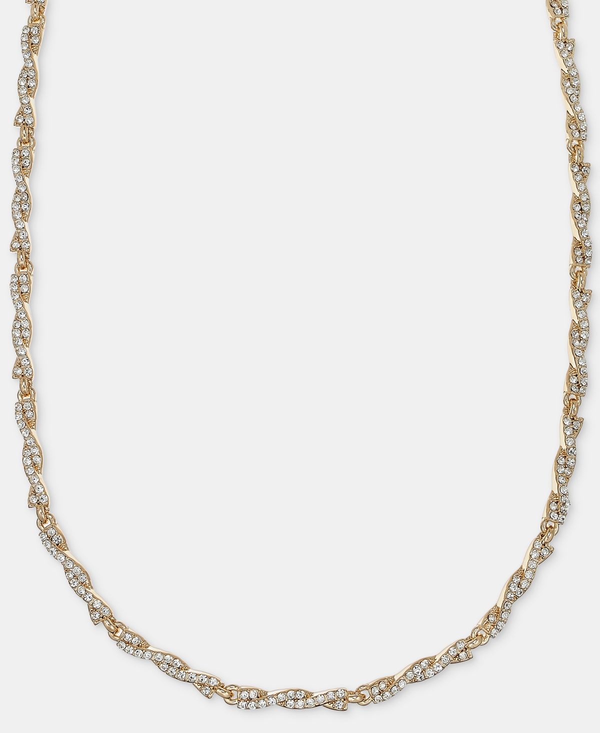 Click here for Givenchy Pave Twist Collar Necklace  16 + 3 extend... prices