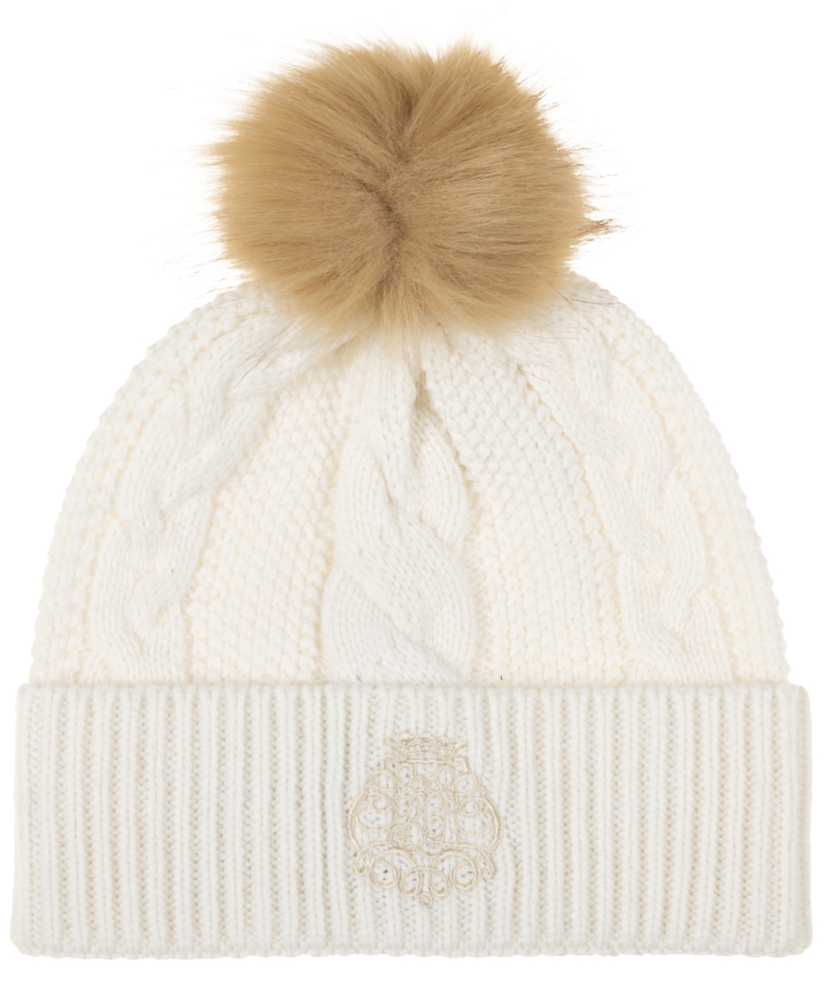 Click here for Lauren Ralph Lauren Direct Embroidery Cable Pom Be... prices