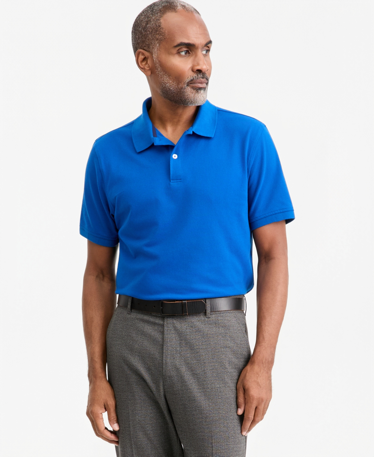 Click here for Club Room Mens Classic Fit Performance Stretch Pol... prices