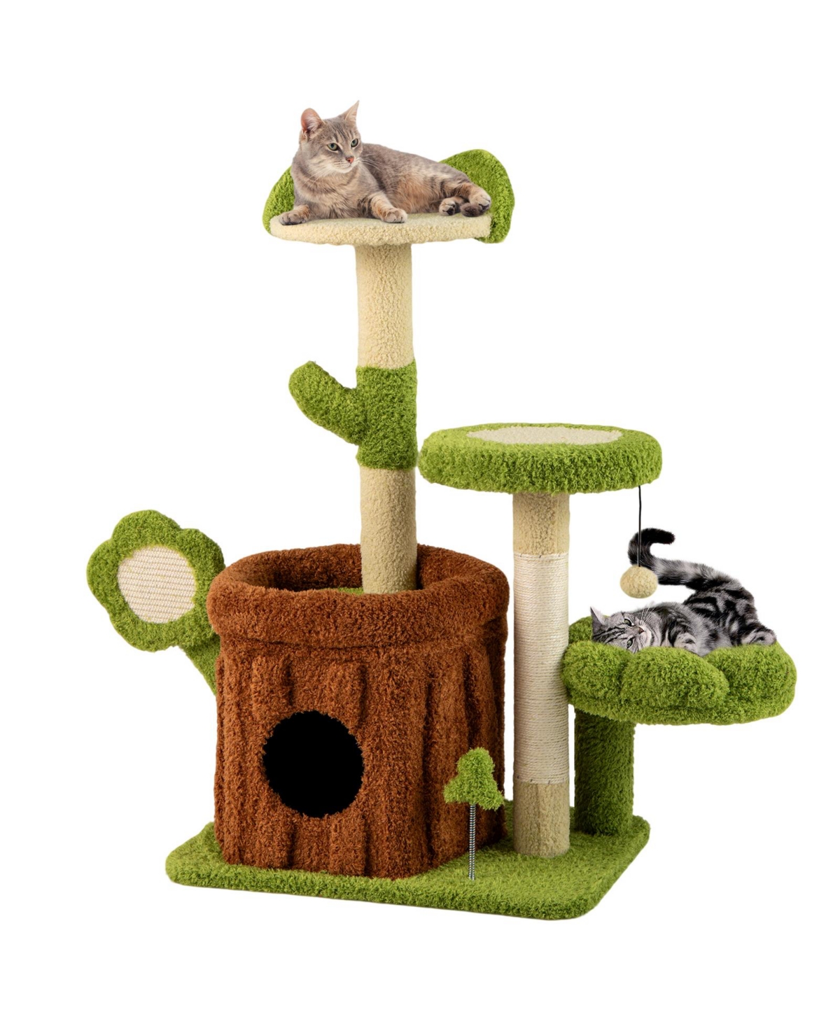 Click here for Gymax Cat Tree Tower with Perch Condo Platforms Pe... prices