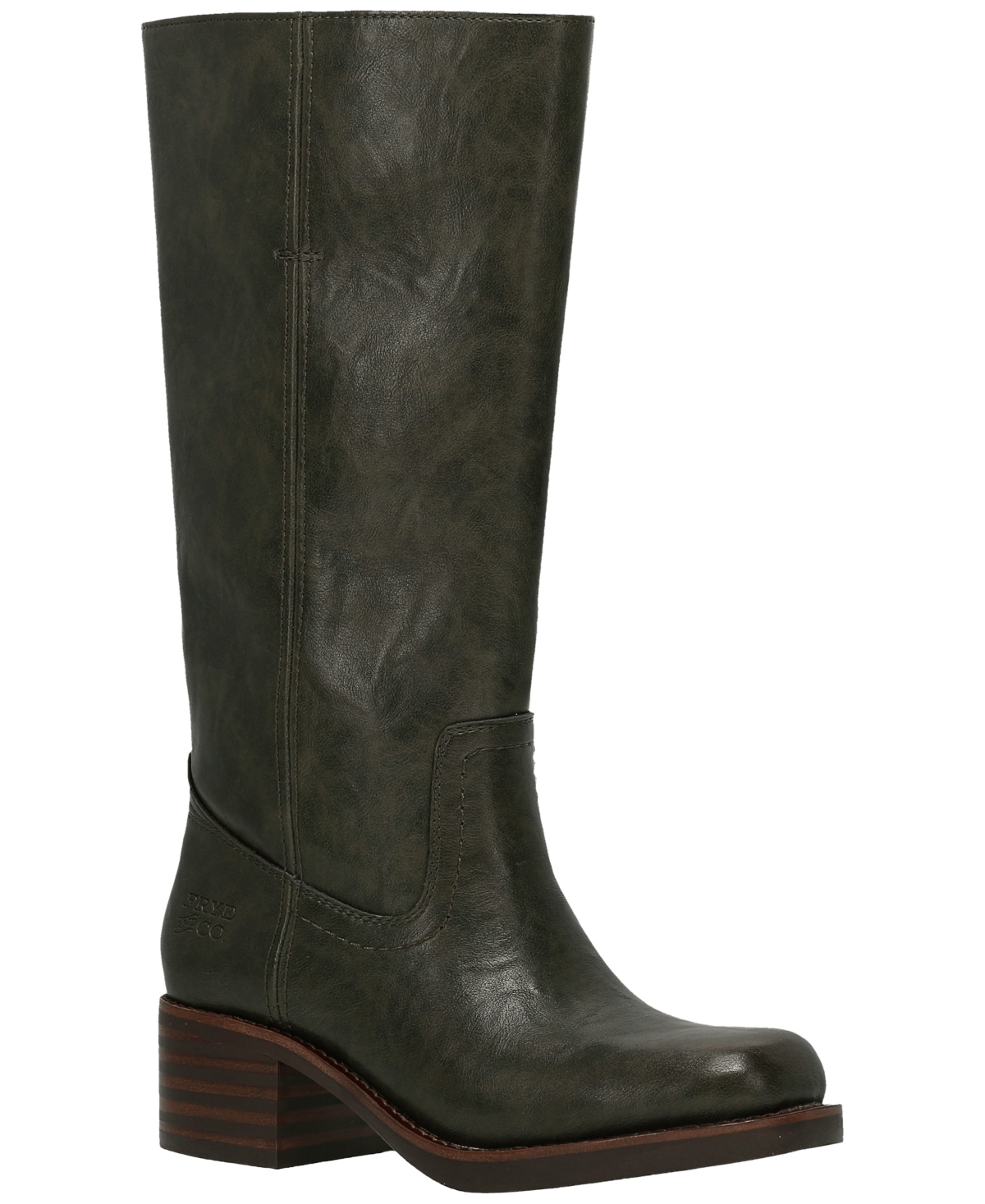 Click here for Frye and Co. Womens Miranda Leather Stacked Heel B... prices