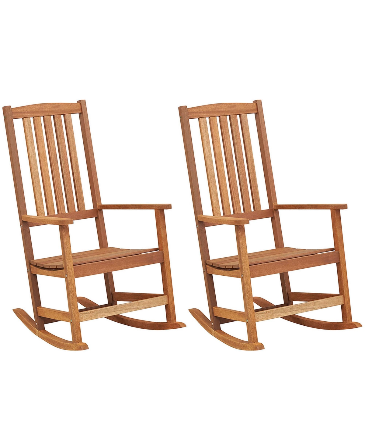 Click here for Gymax 2piece Rocking Chair High-Back Outdoor Rocke... prices
