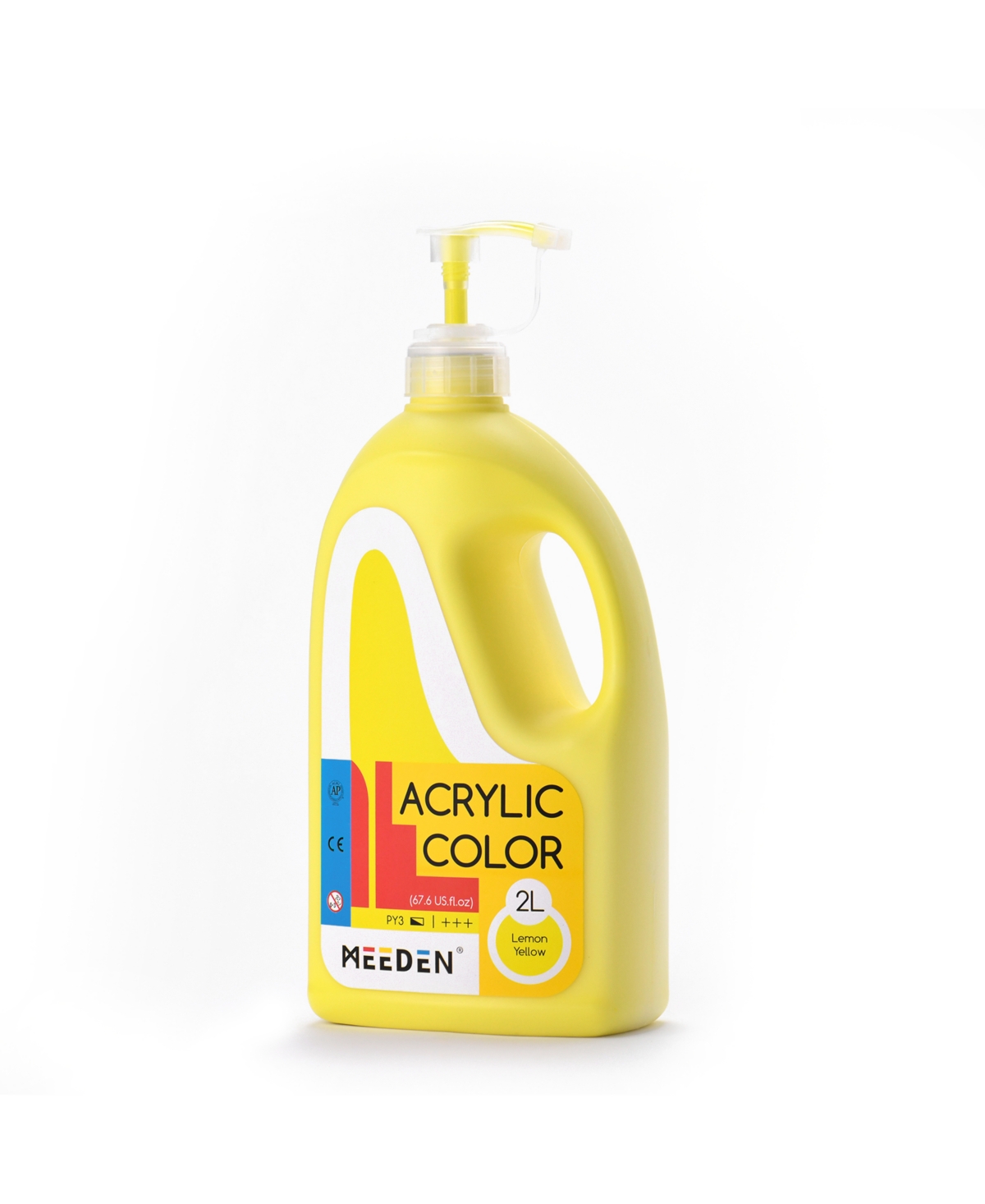 Click here for Meeden Acrylic Paint with Pump Lid  1/2 Gallon (2L... prices