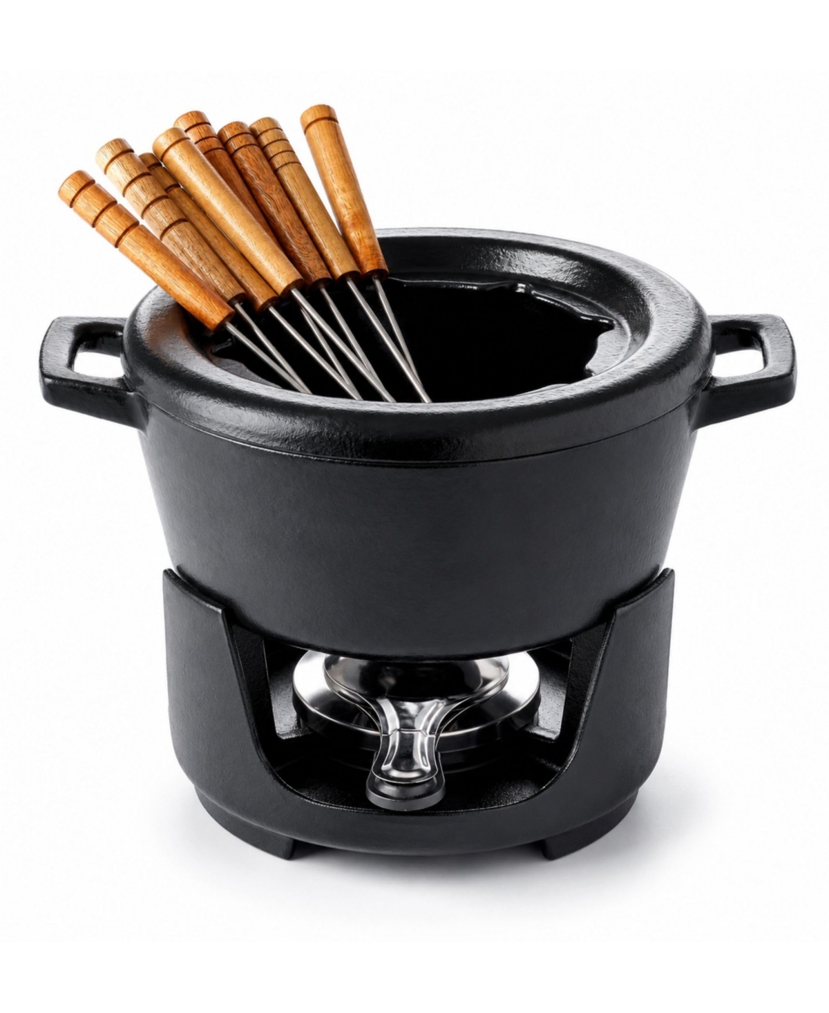 Click here for Alva Nori 2 Qt Enameled Cast Iron Fondue Set - Adj... prices