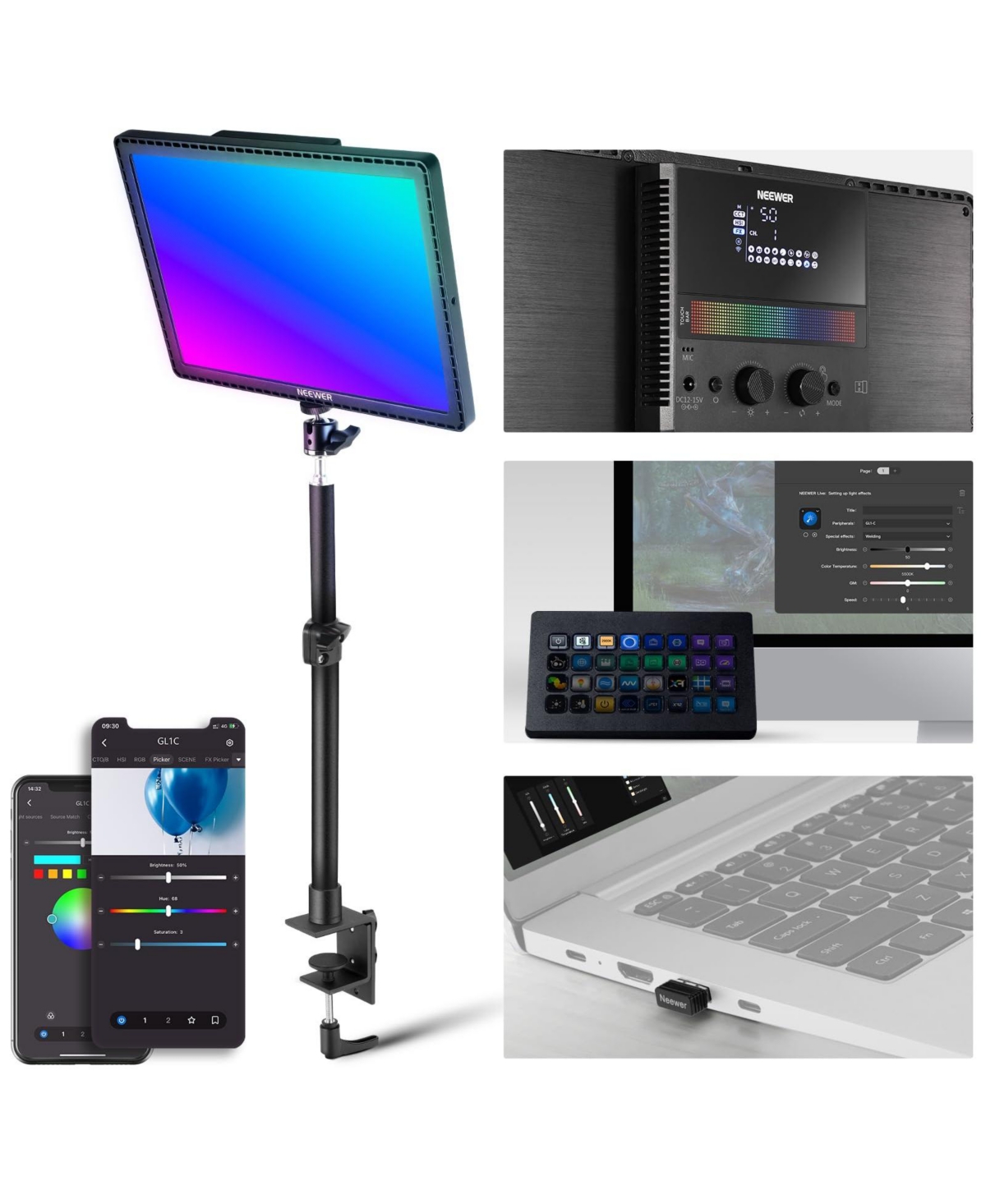 Click here for Neewer GL1C Camera and Photo Accessory with 48W  2... prices