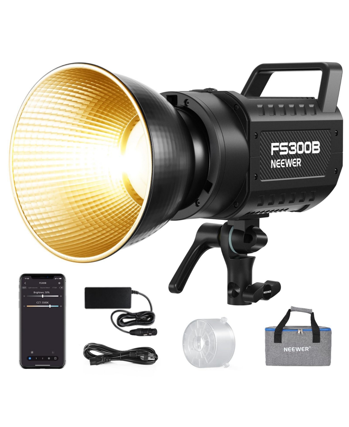 Click here for Neewer FS300B Led Video Light with 300W  44500Lux... prices