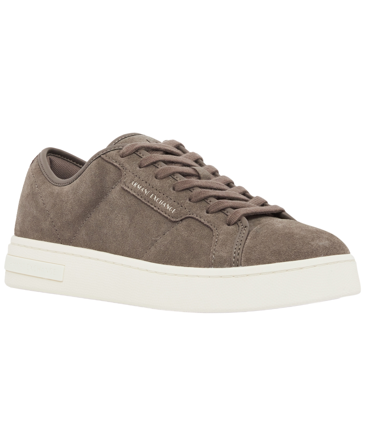 Click here for A|X Armani Exchange Mens London Suede Sneakers - F... prices