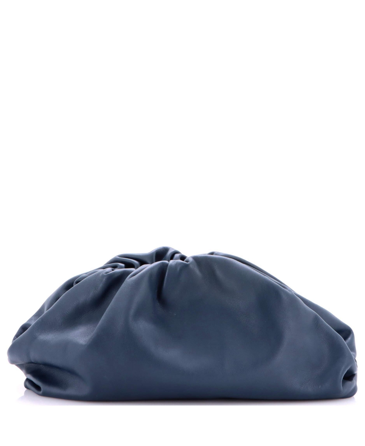 Click here for Pre-Owned Bottega Veneta The Pouch Leather - Blue prices