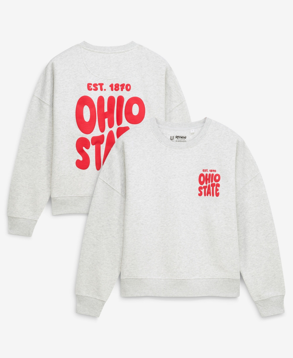 Click here for Uscape Apparel Womens Heather Gray Ohio State Buck... prices