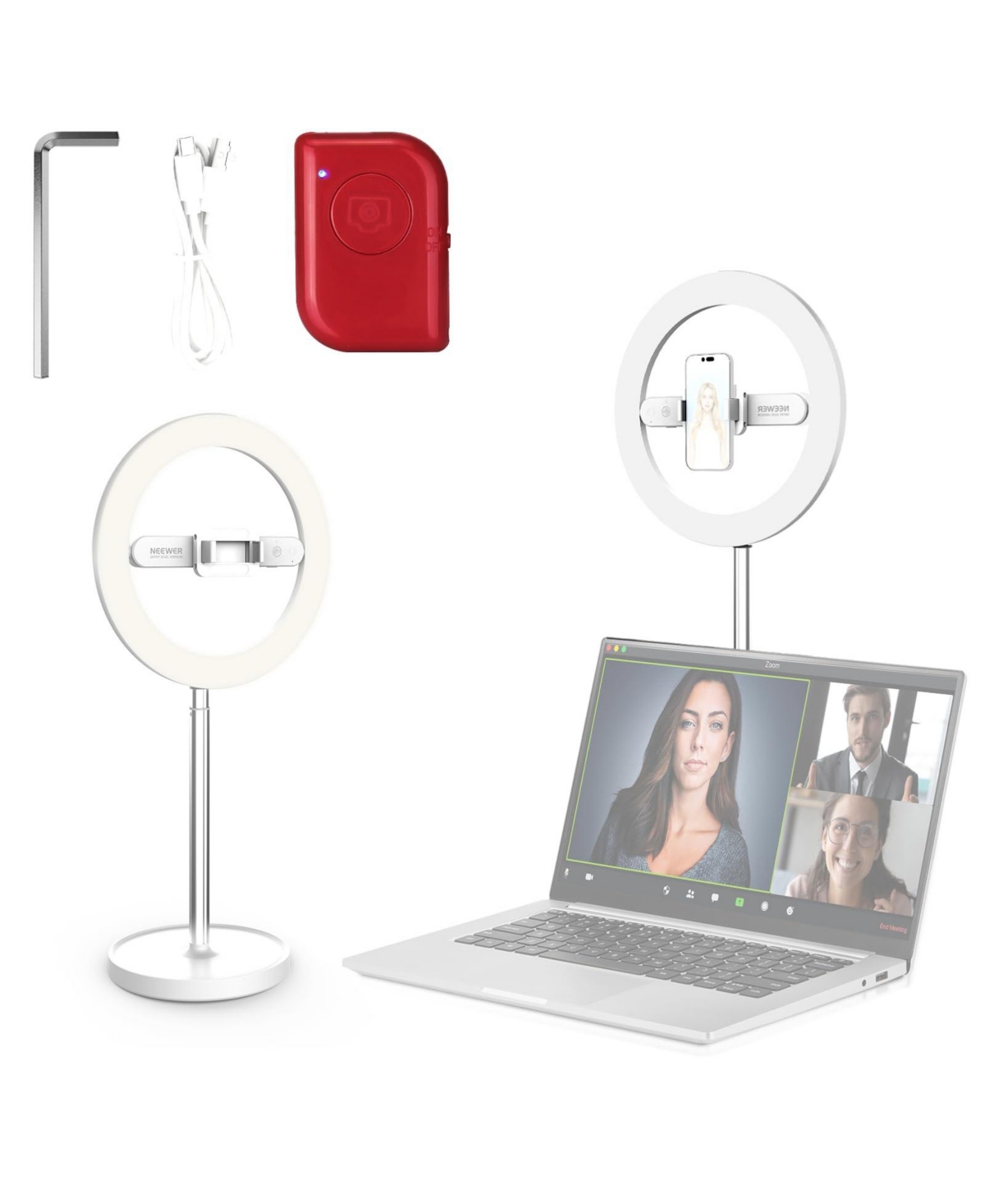 Click here for Neewer CRI85 Ring Light with 7W  3000mAh  CRI85 fo... prices