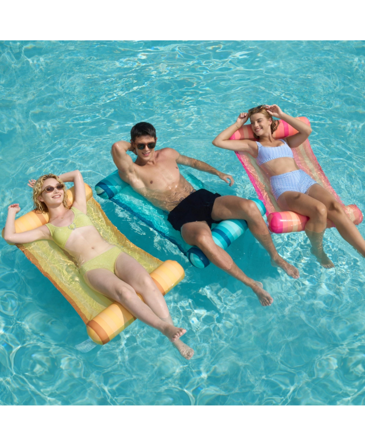 Click here for Aofar 3 Pack Inflatable Pool Floats Water Hammock... prices