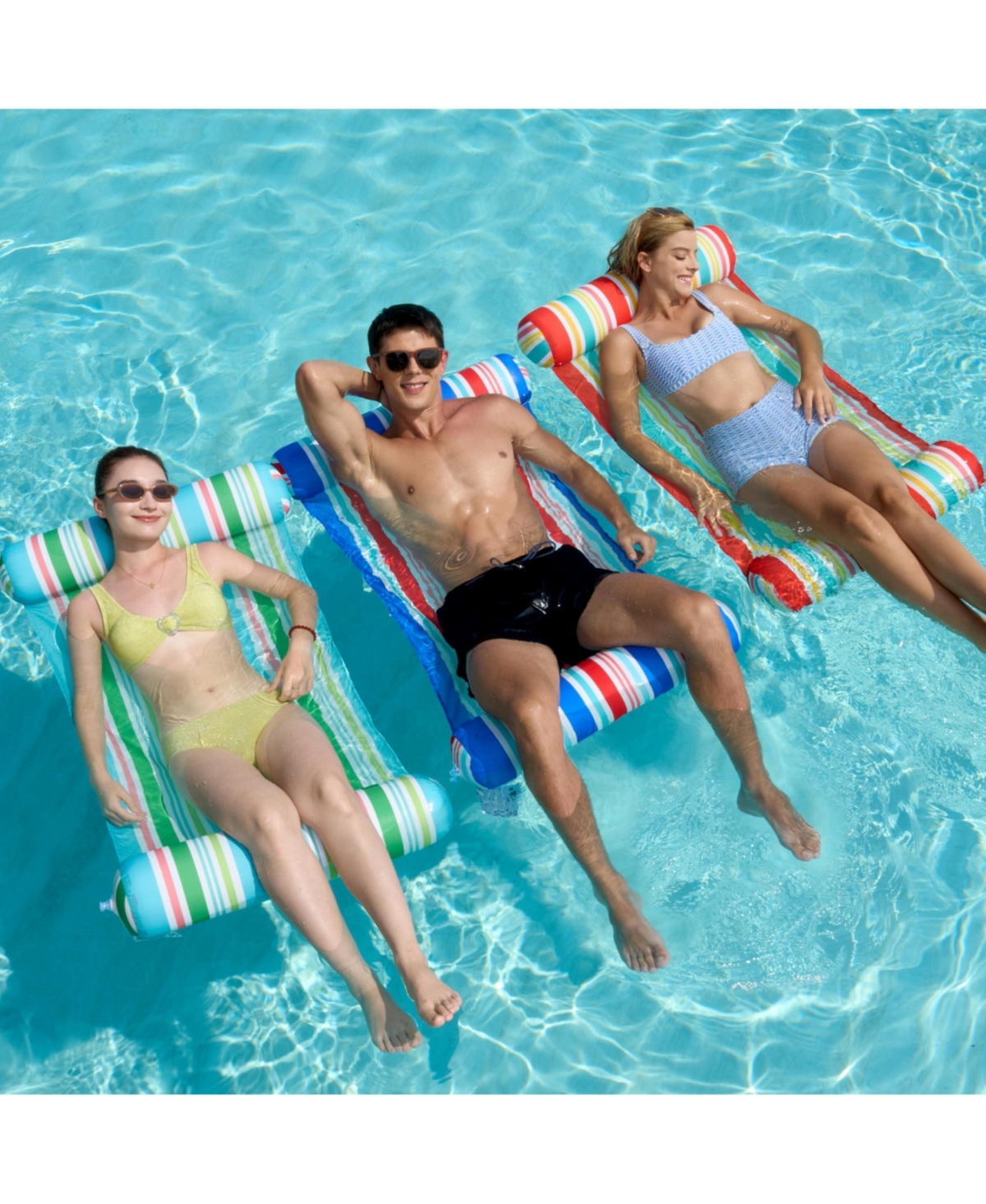 Click here for Aofar 3 Pack Inflatable Pool Floats Water Hammock... prices