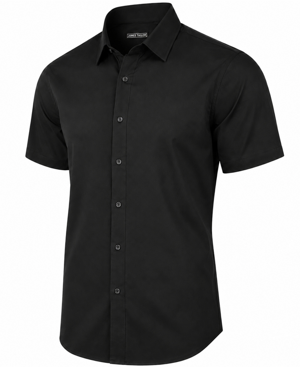 Click here for James Tailor Mens Slim-Fit Stretch Dress Shirt - B... prices