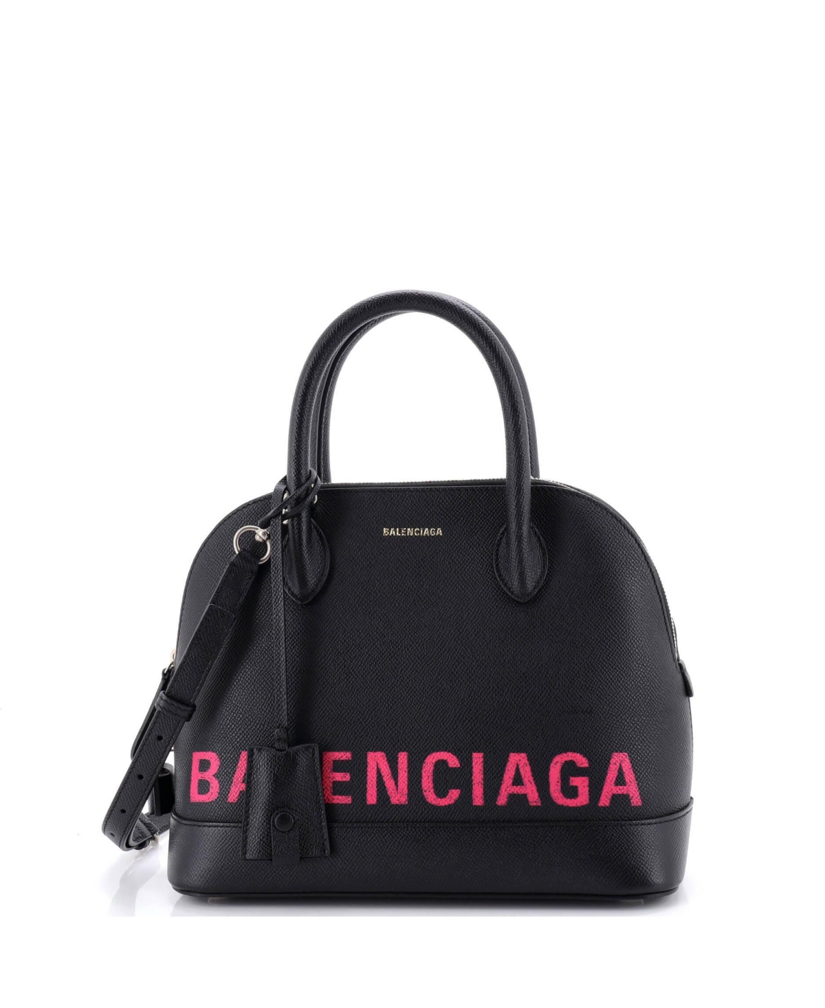 Click here for Pre-Owned Balenciaga Small Logo Ville Bag Leather... prices