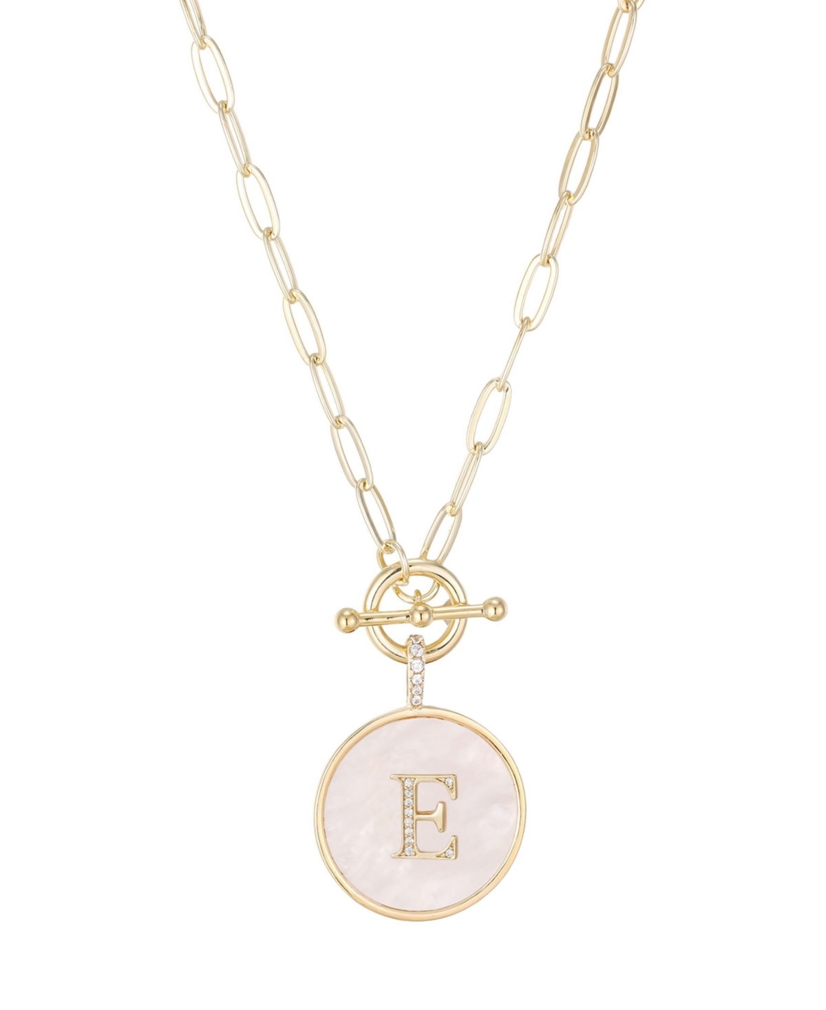 Click here for Adornia Gold Imitation Pearl Cubic Zirconia Initia... prices