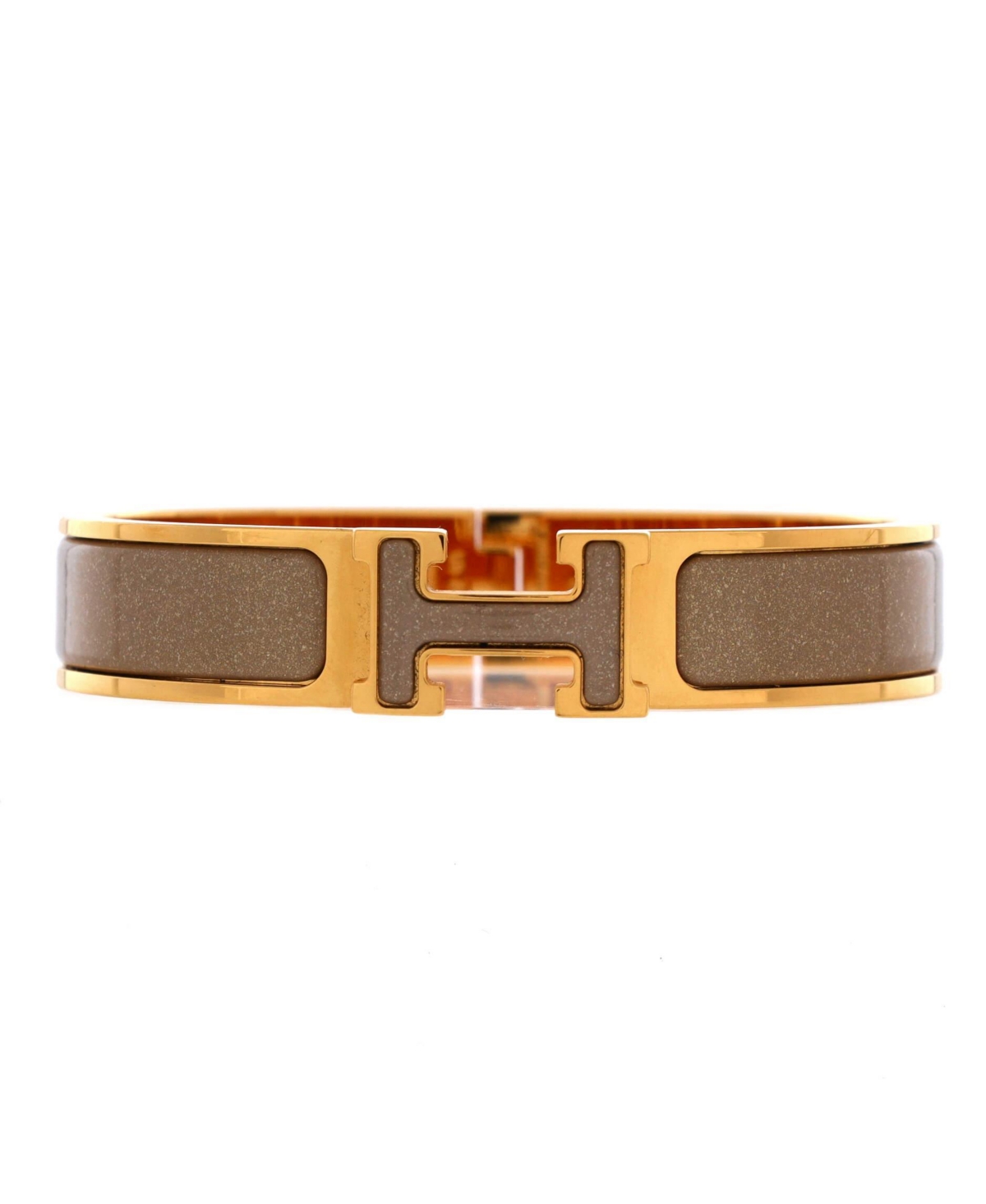 Click here for Pre-Owned HERMES Clic Clac H Bracelet - Enamel prices