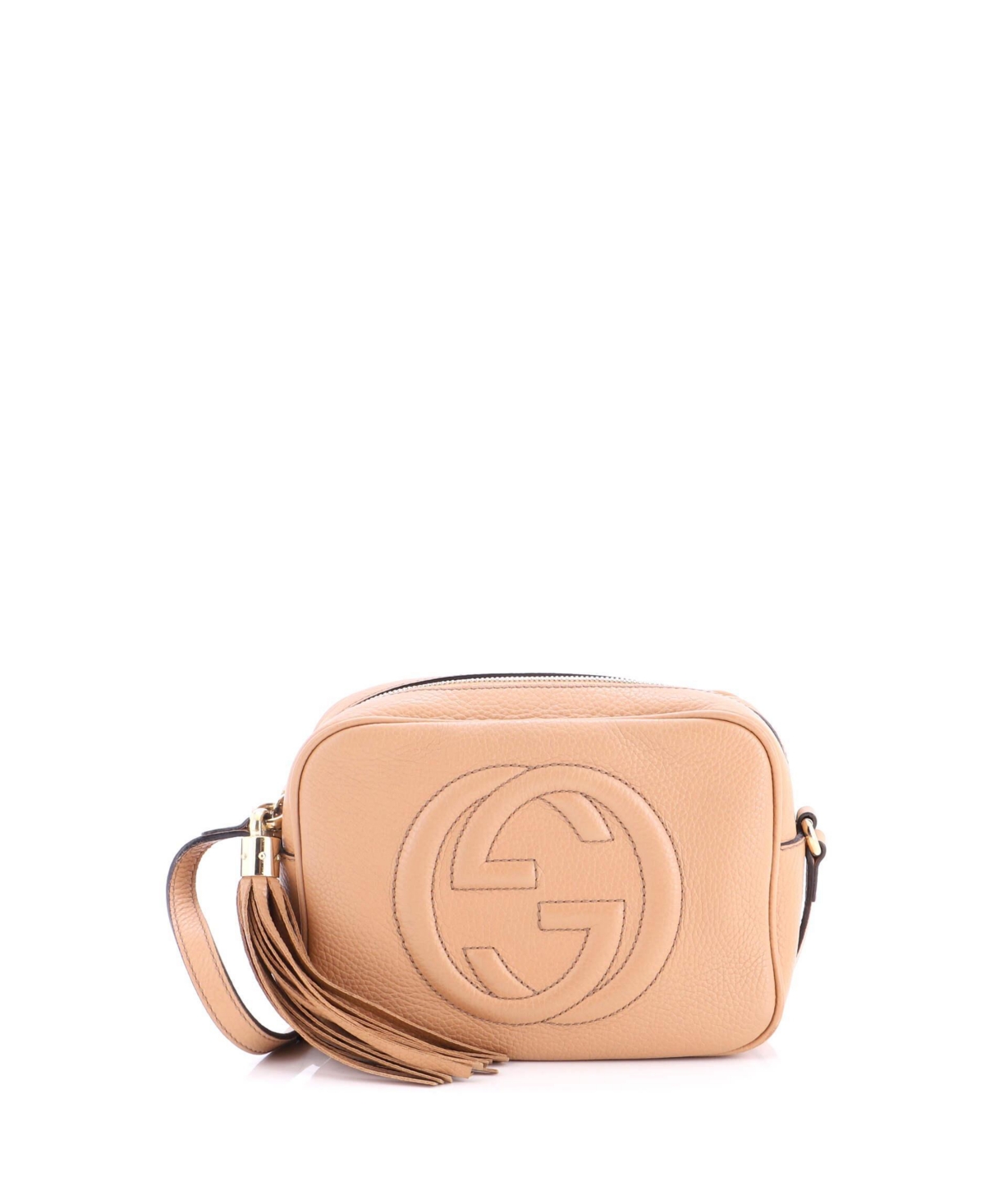 Click here for Pre-Owned Gucci Small Soho Disco Crossbody Bag Lea... prices