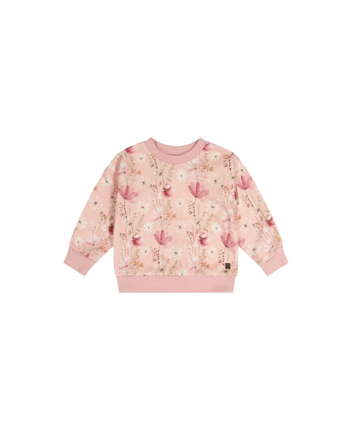 Click here for Deux par Deux Toddler Girl Sweatshirt Printed Flow... prices
