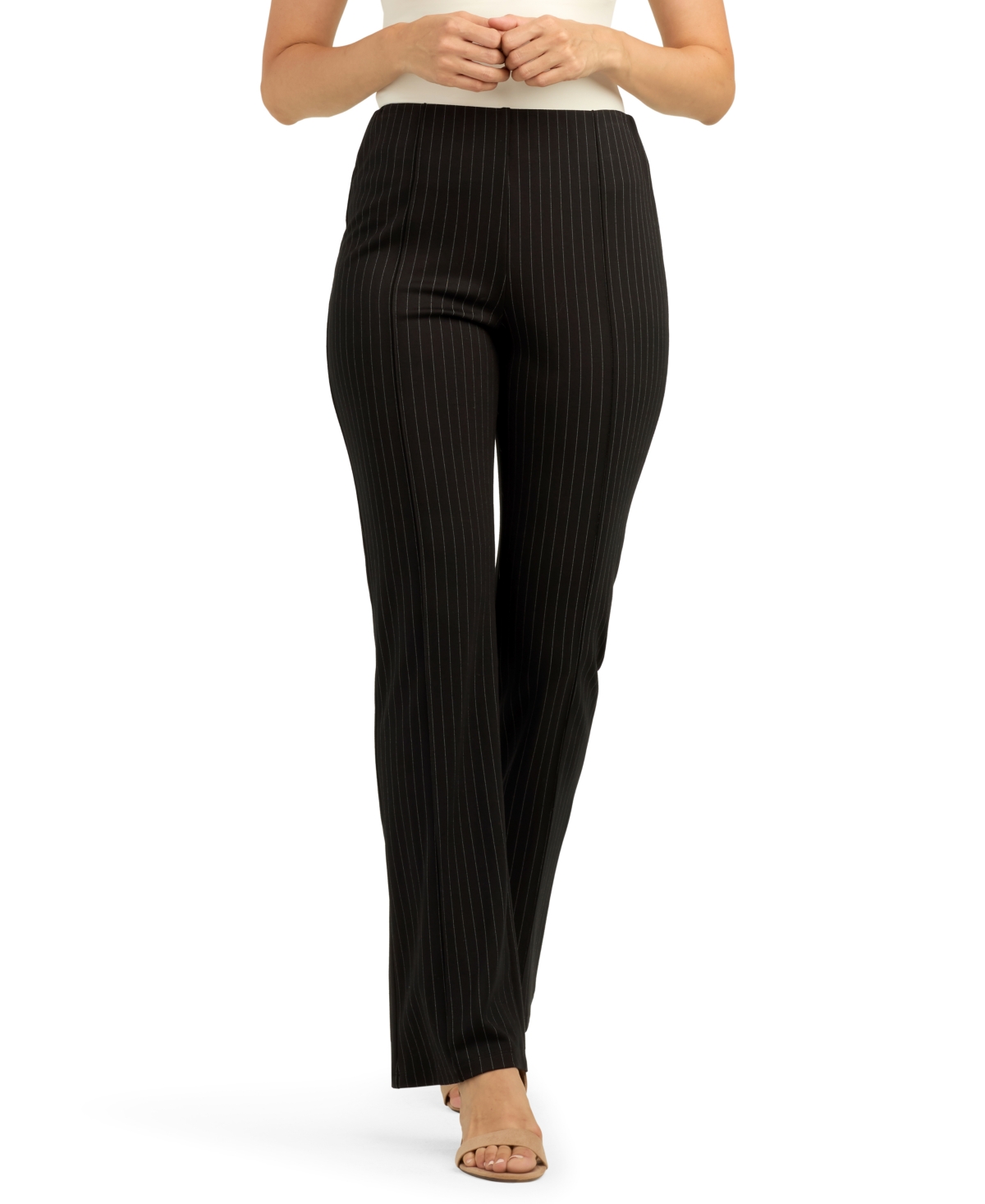 Click here for Bcx Juniors Mid-Rise Knit Flared Pants - Color 7 prices