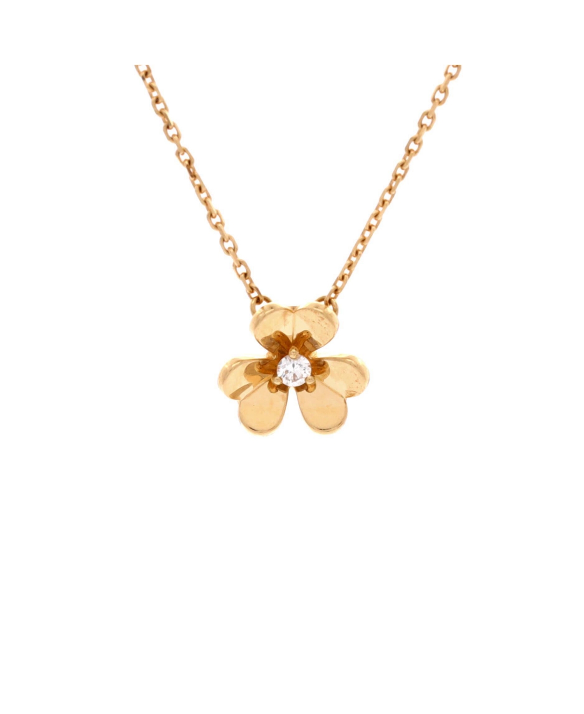 Click here for Pre-Owned Van Cleef & Arpels Frivole Pendant Neckl... prices
