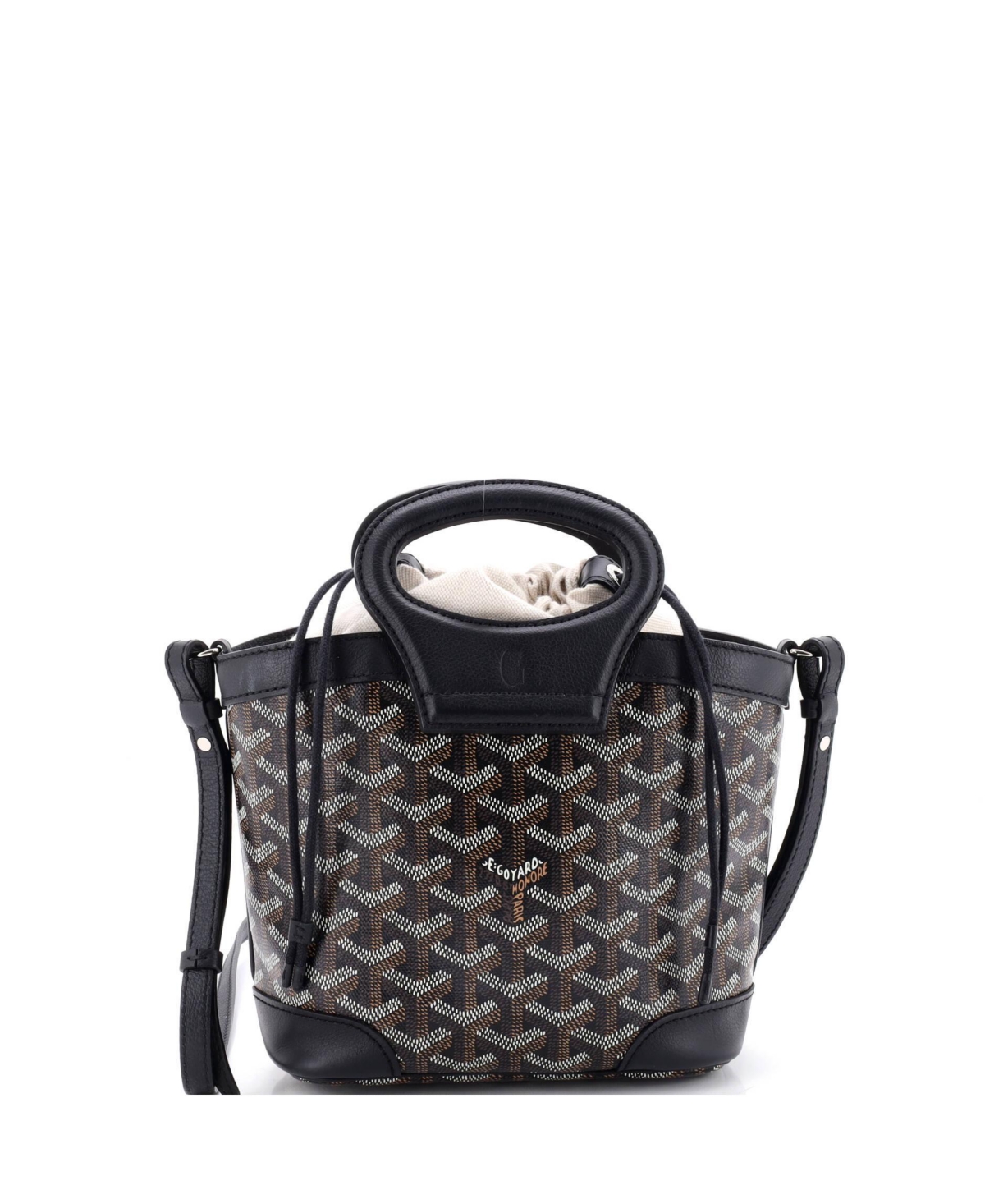 Click here for Pre-Owned Goyard Mini Beluga Bag Coated Canvas - B... prices