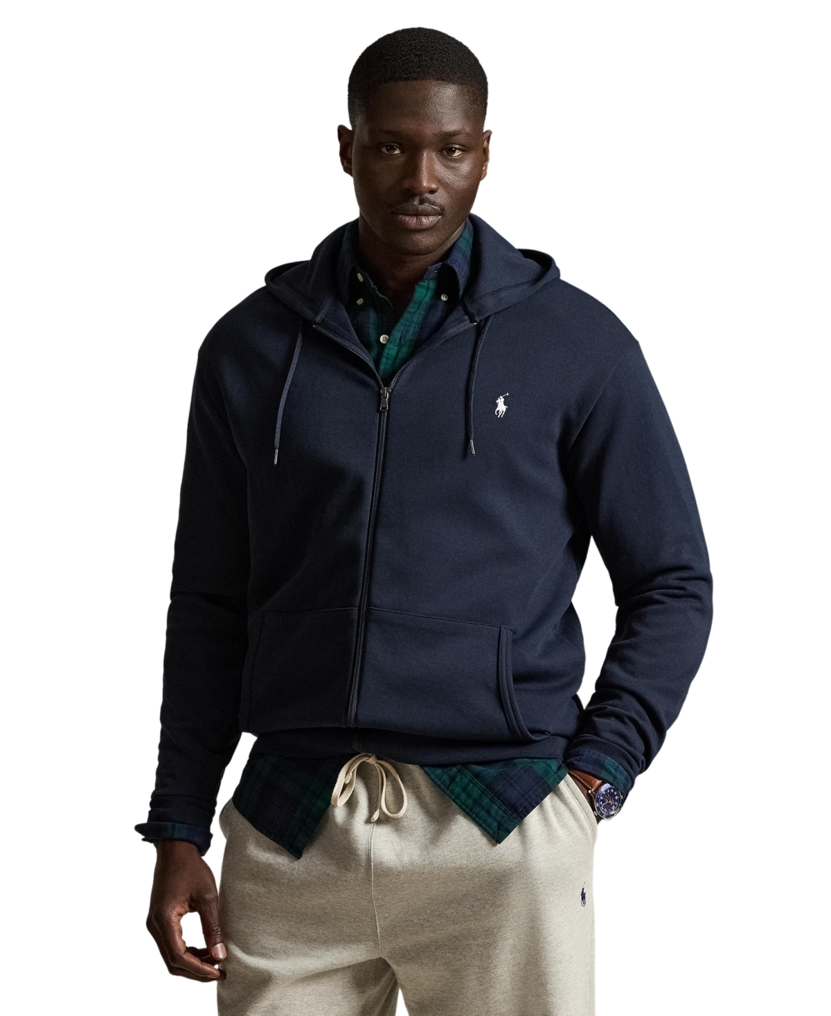 Click here for Polo Ralph Lauren Mens Big & Tall Double-Knit Full... prices