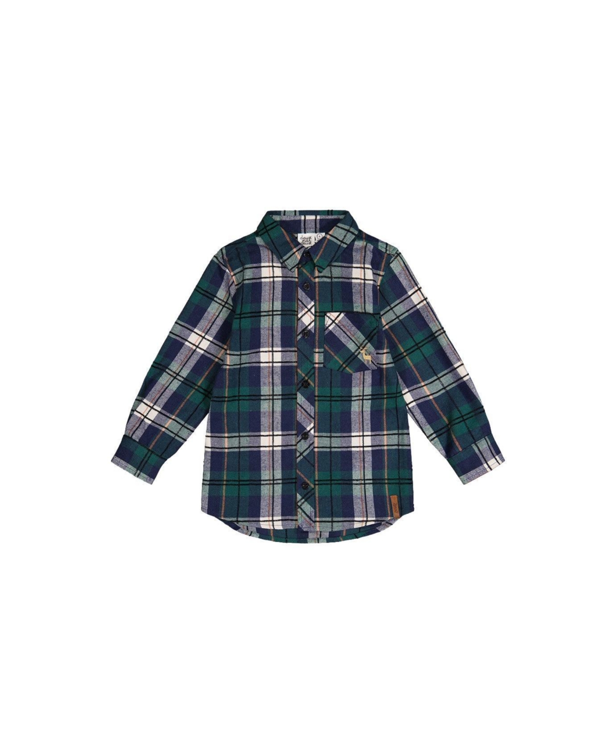 Click here for Deux par Deux Little and Big Boy (6-12) Plaid Shir... prices
