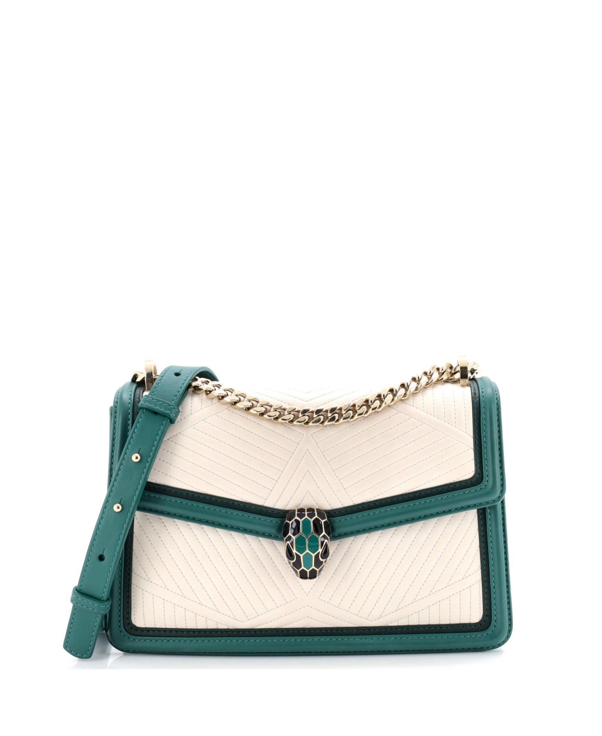 Click here for Pre-Owned Bvlgari Small Serpenti Forever Shoulder... prices