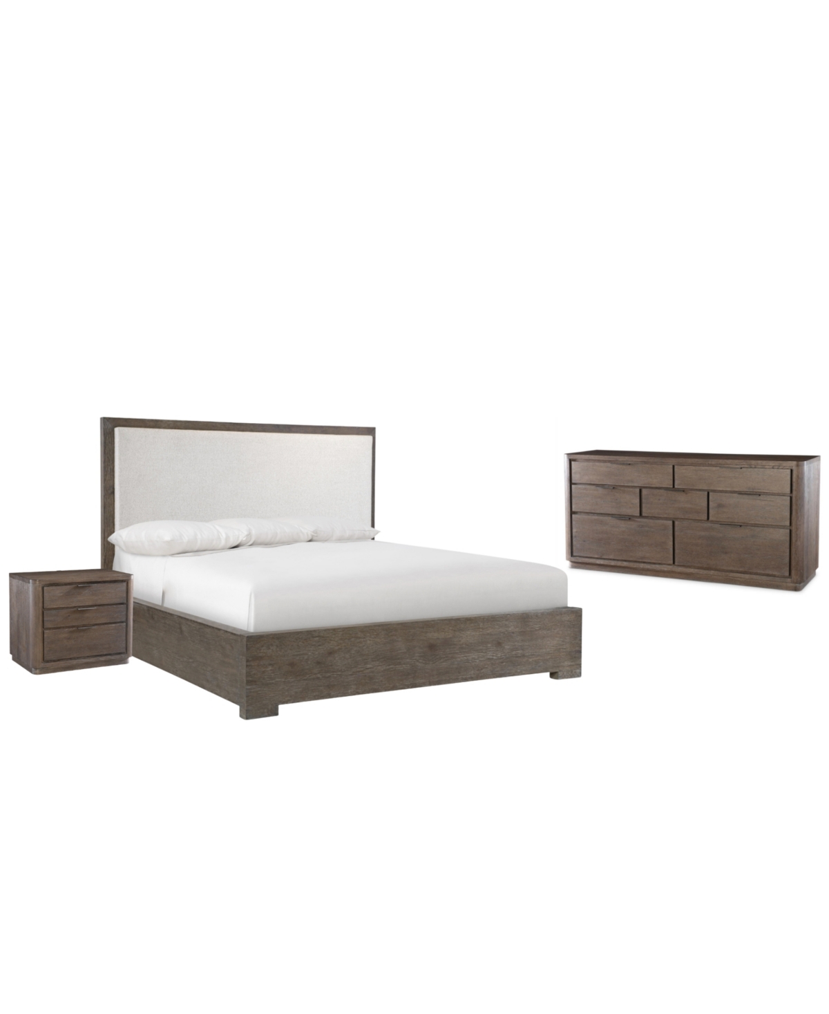 Click here for Bernhardt Outline 3-Piece King Panel Bedroom Set (... prices