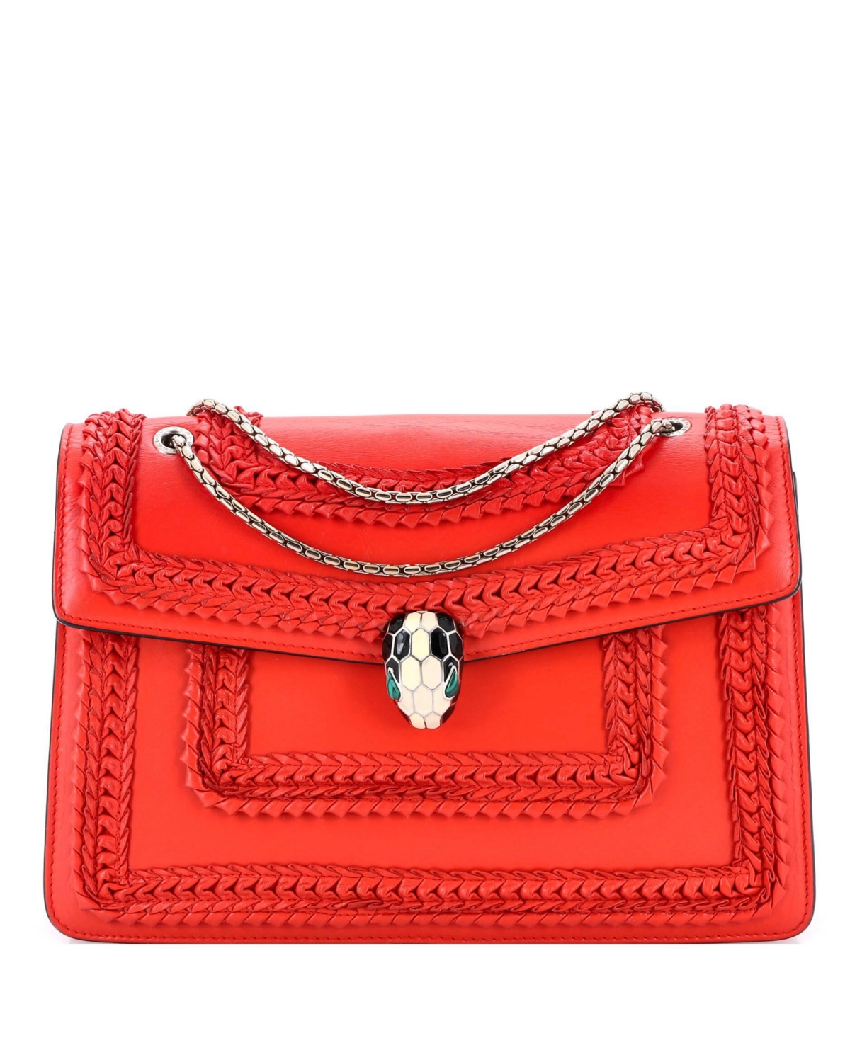 Click here for Pre-Owned Bvlgari Medium Serpenti Forever Square S... prices