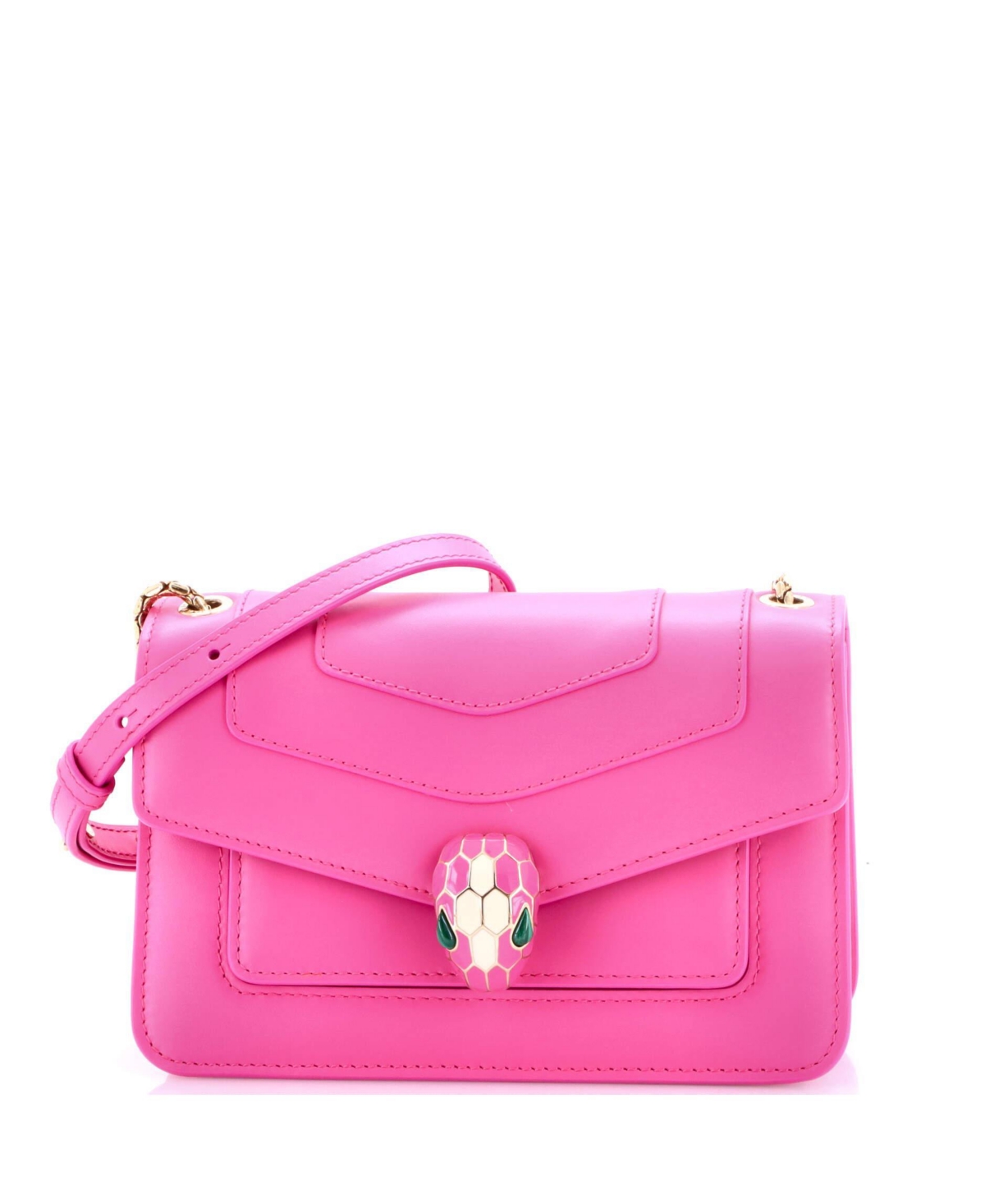 Click here for Pre-Owned Bvlgari Mini Serpenti Forever Shoulder B... prices