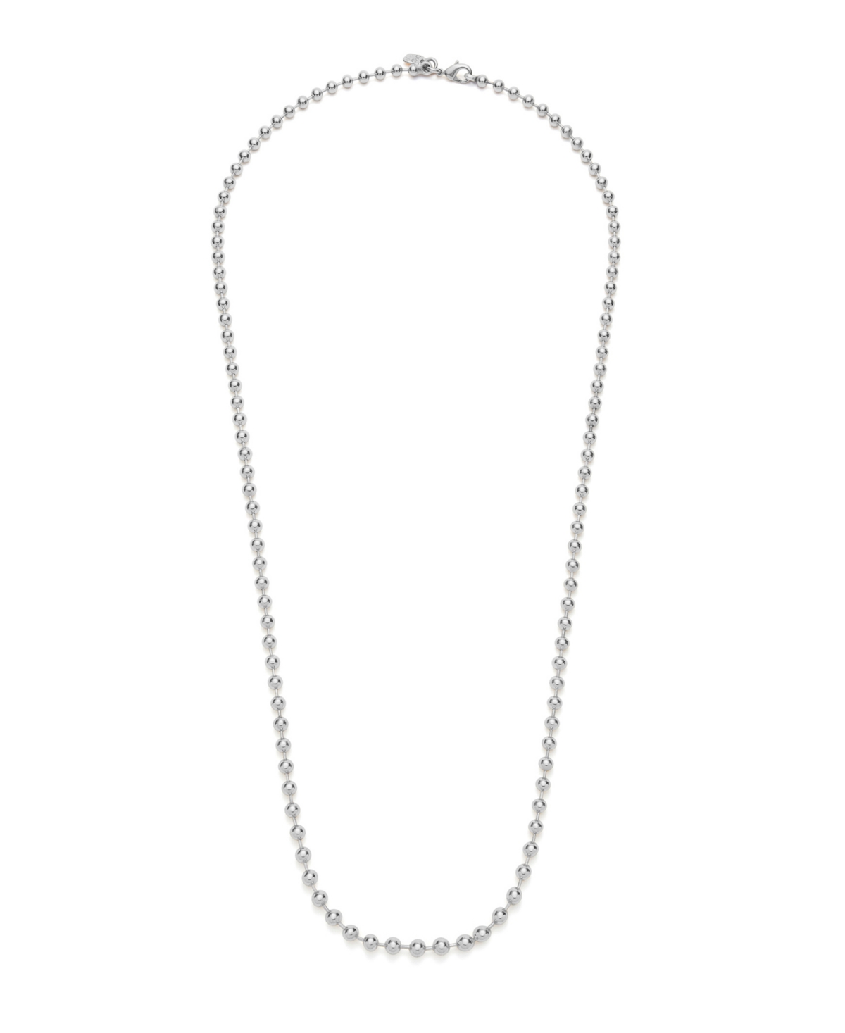 Click here for UNODE50 Chain of metal alloy balls plated - Silver prices