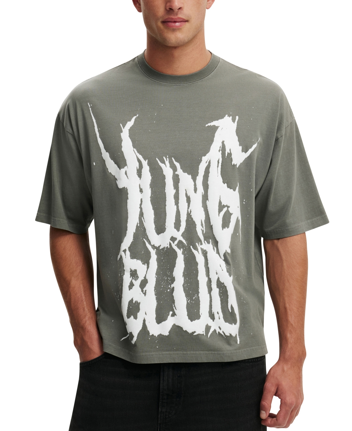 Click here for Cotton On Mens Timeless Music Cropped Regular-Fit... prices