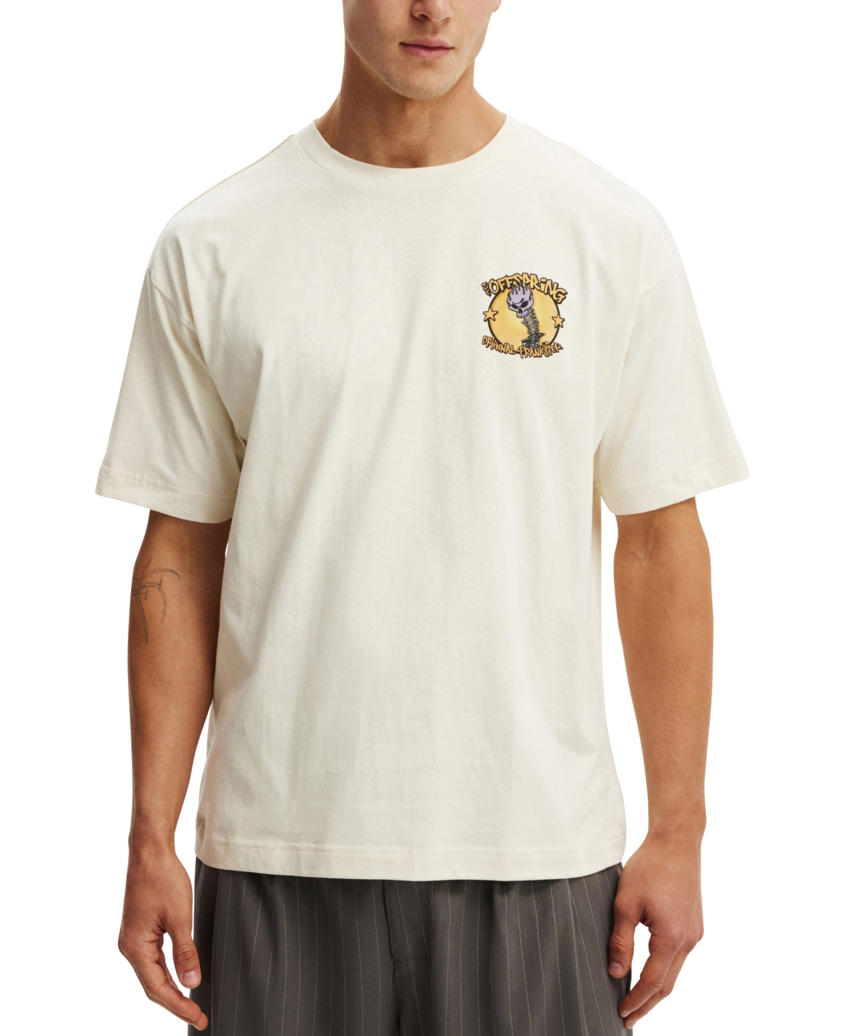 Click here for Cotton On Mens Premium Graphics Music Crewneck T-S... prices