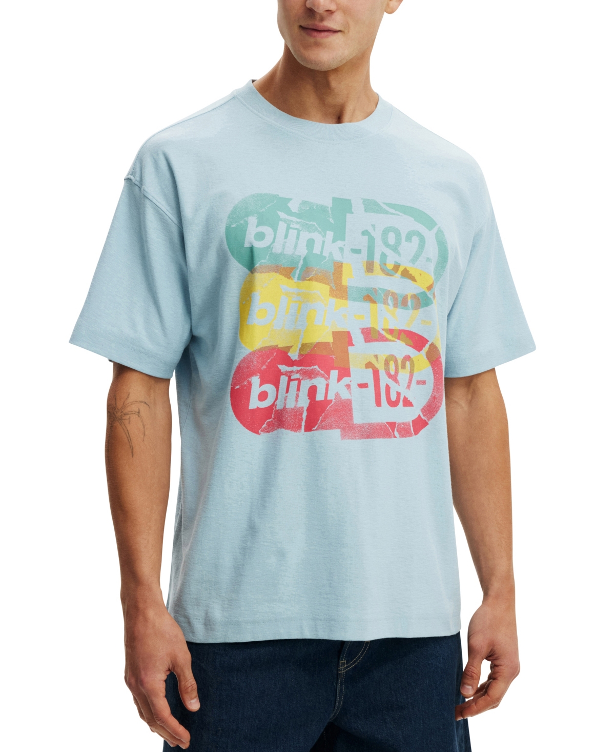 Click here for Cotton On Mens Premium Graphics Music Crewneck T-S... prices