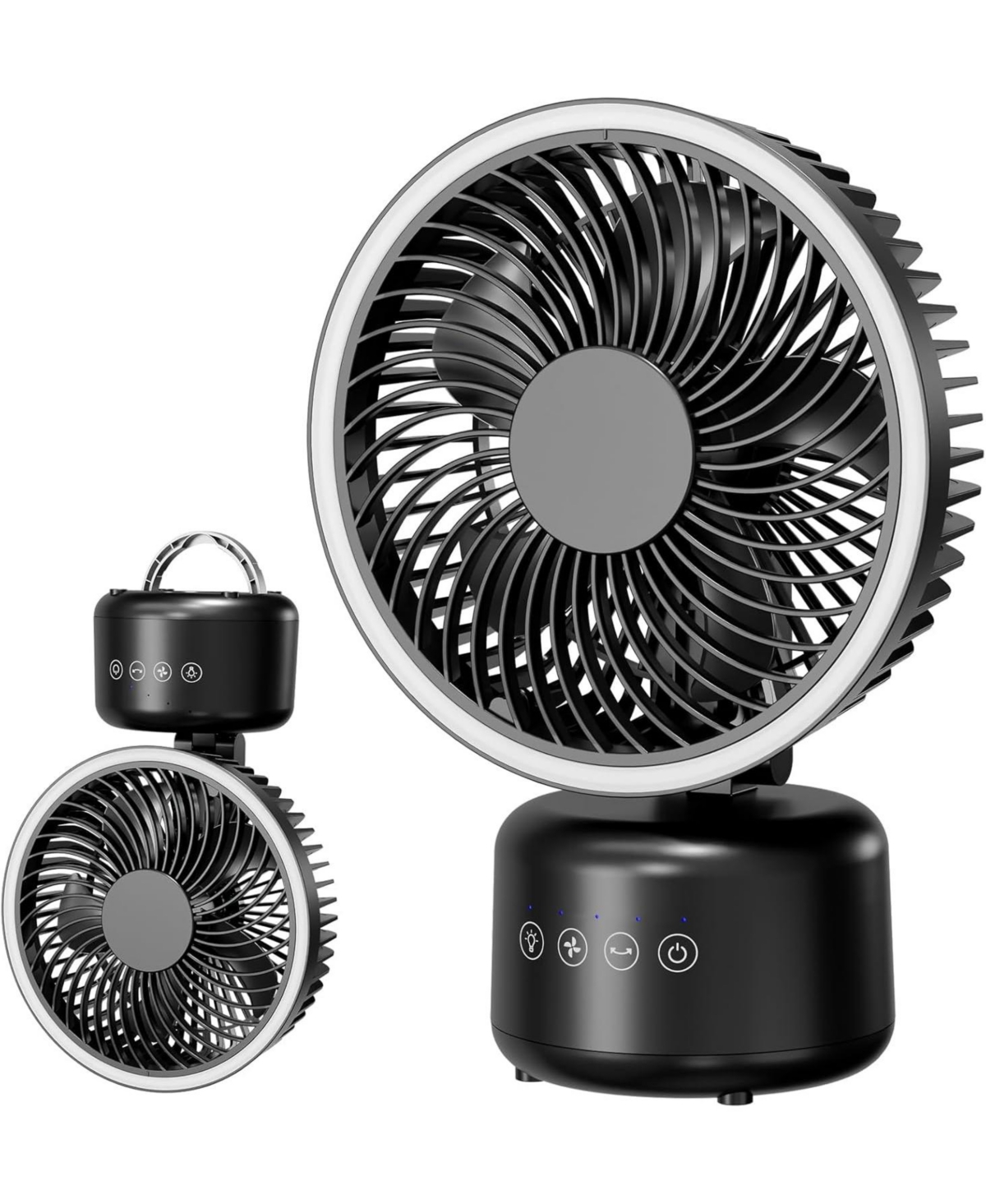 Click here for Cowsar 12-Inch Quiet Desk Fan with Remote and 10-H... prices