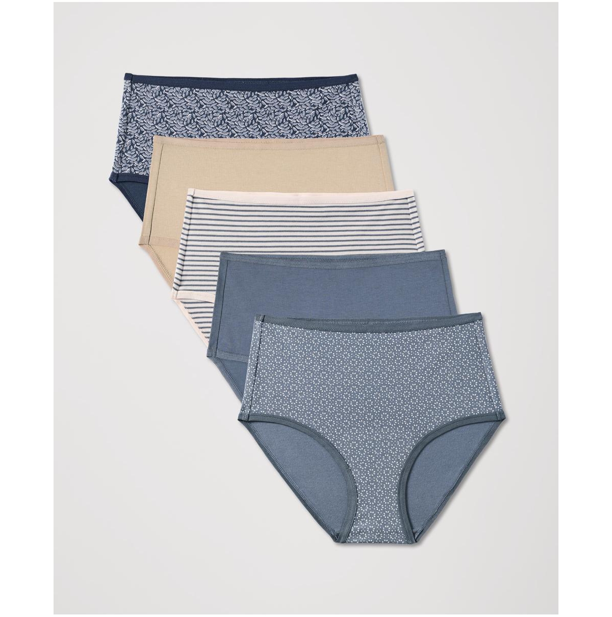 Click here for Pact Womens Everyday High Rise Brief 5-Pack - Dawn... prices