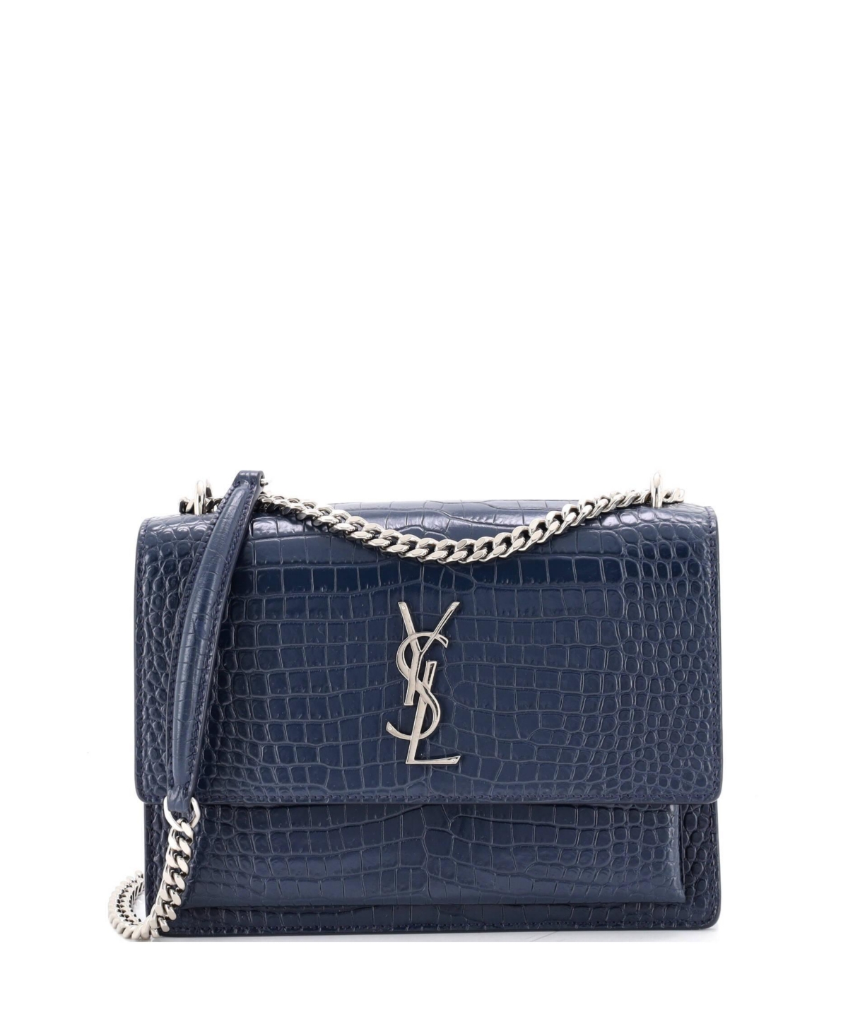 Click here for Pre-Owned Saint Laurent Medium Sunset Crossbody Ba... prices