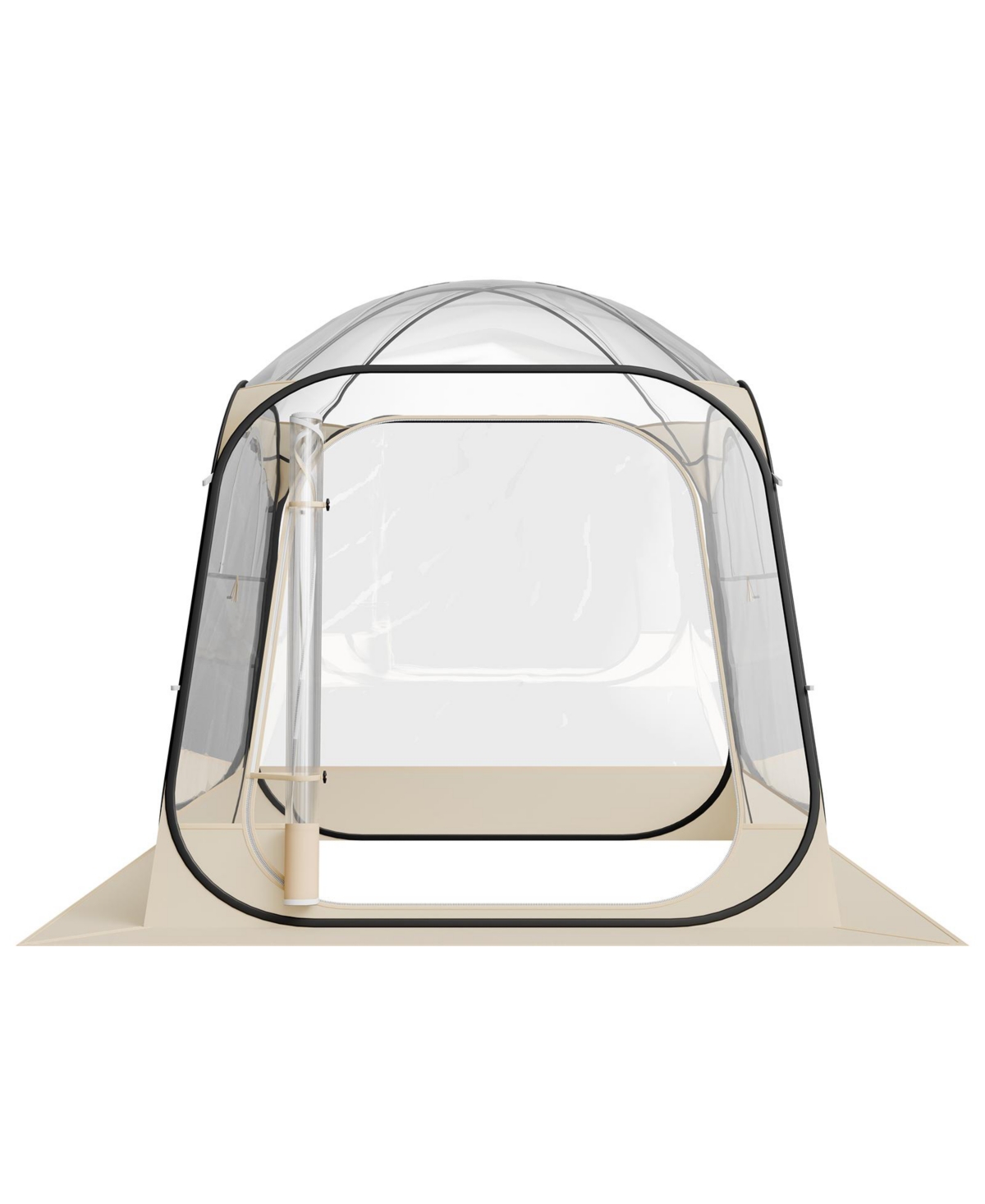 Click here for Vevor Pop up Sports Tent 72x72 in Outdoor Clear Bu... prices