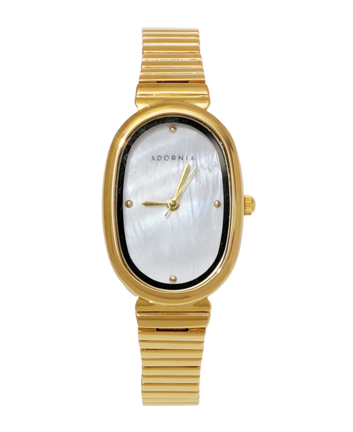 Click here for Adornia Womens Gold Munich White Face Watch - Gold prices