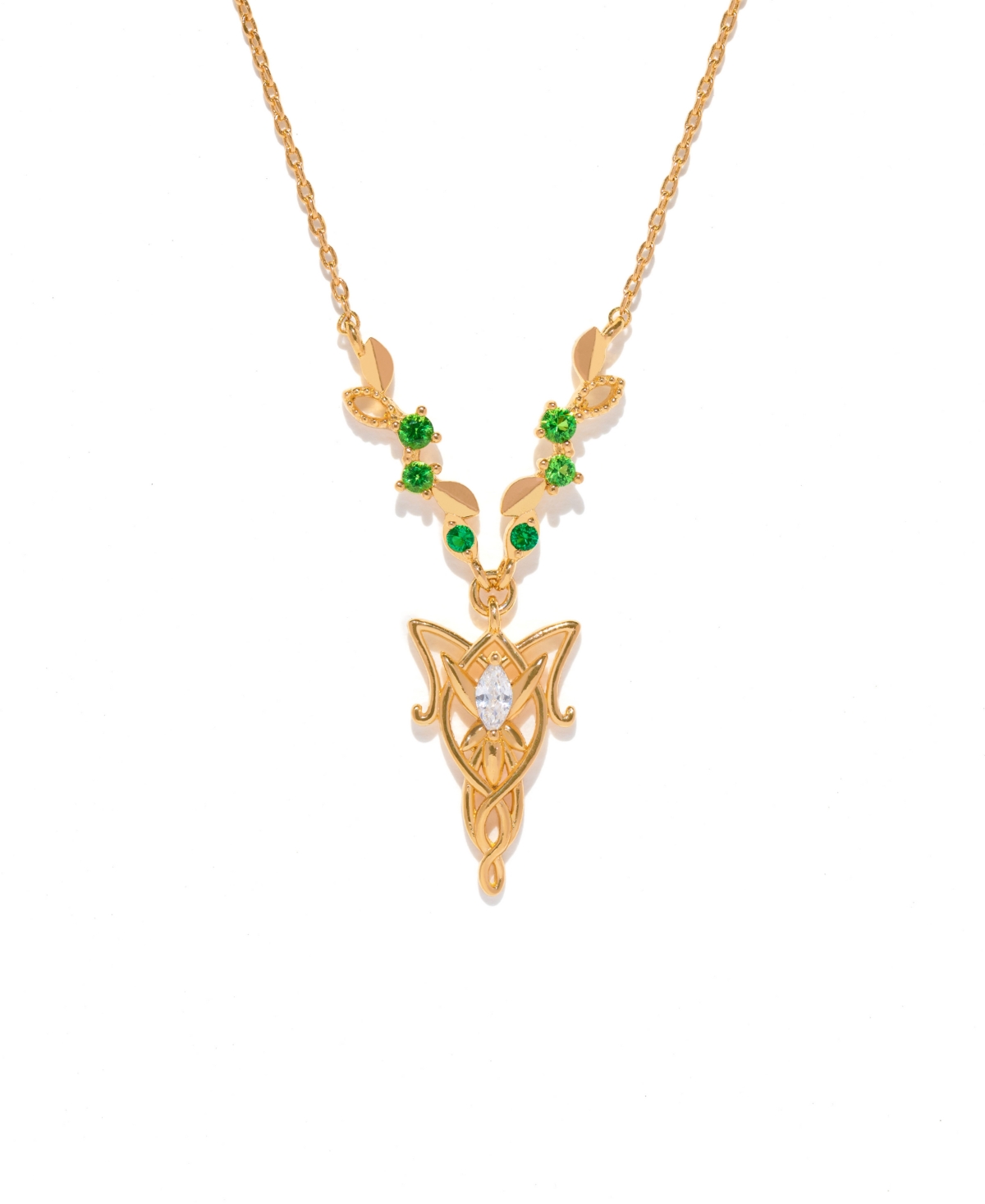 Click here for Girls Crew Crystal The Lord of the Rings Elven Nec... prices