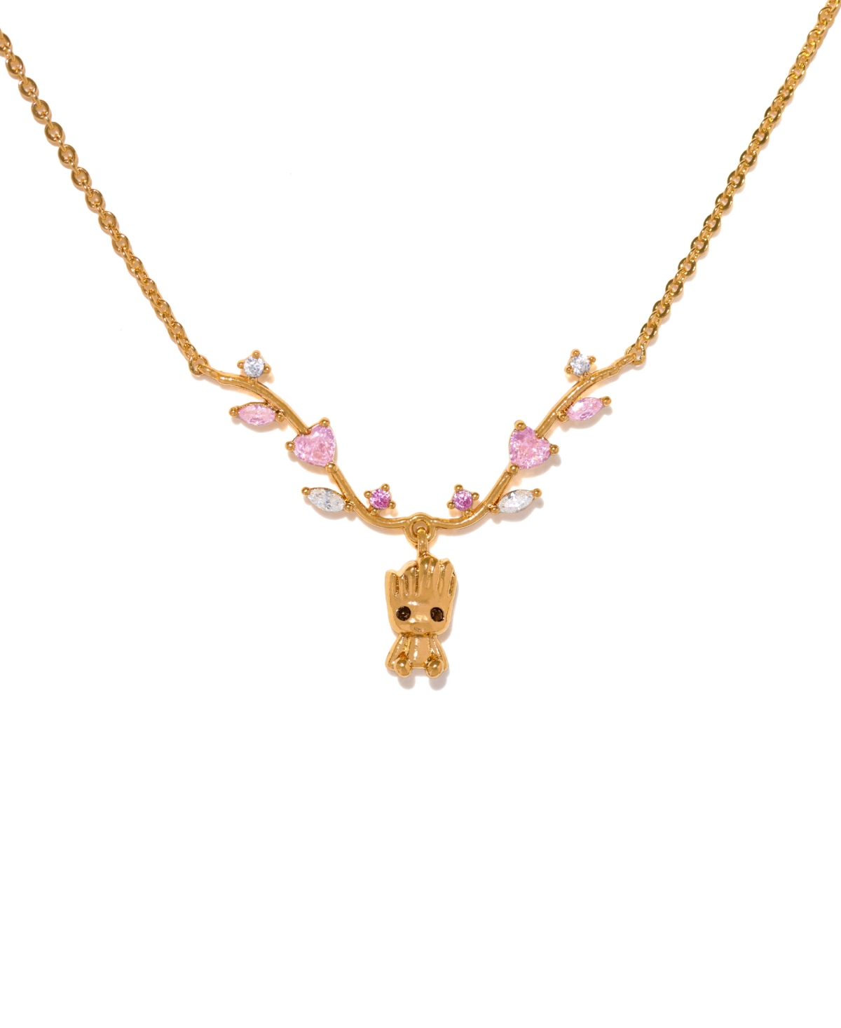 Click here for Girls Crew Crystal Marvels Groot Heartline Necklac... prices